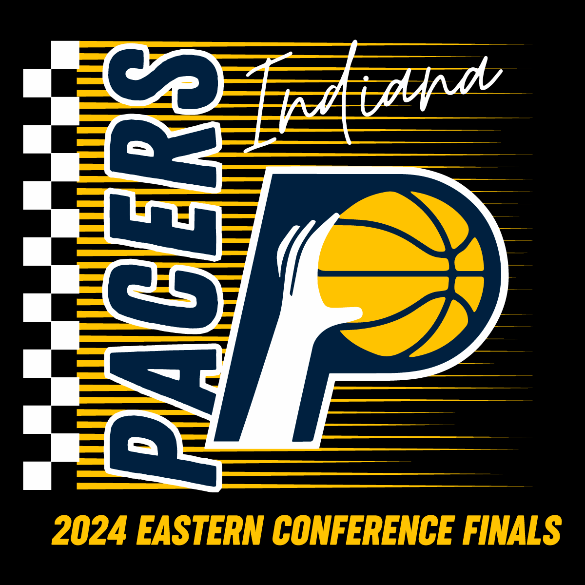 Indiana Pacers 2024 Eastern Conference Finals Svg | Inspire Uplift