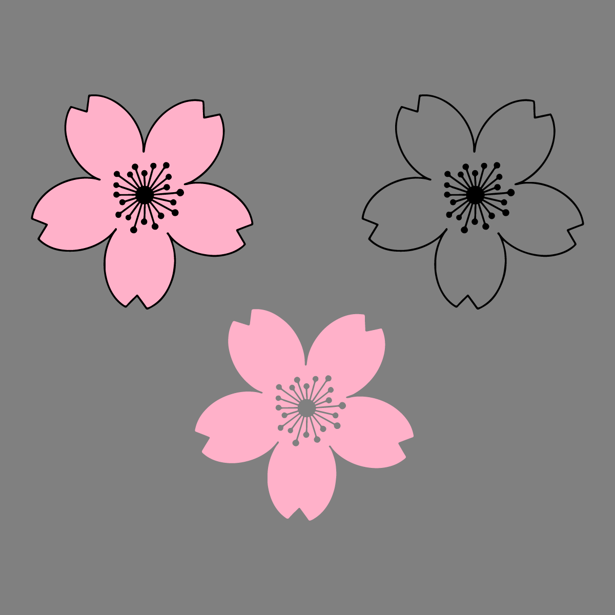 Cherry Blossom SVG Digital Download Files | Inspire Uplift