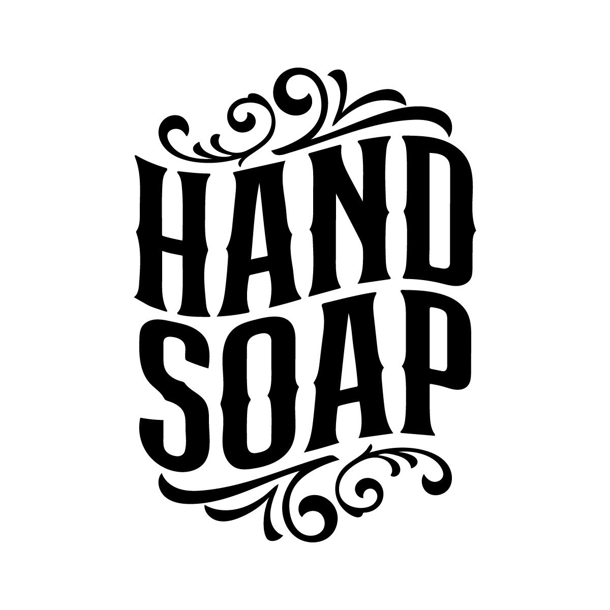 Hand Soap Label svg png Digital Download Files - Inspire Uplift