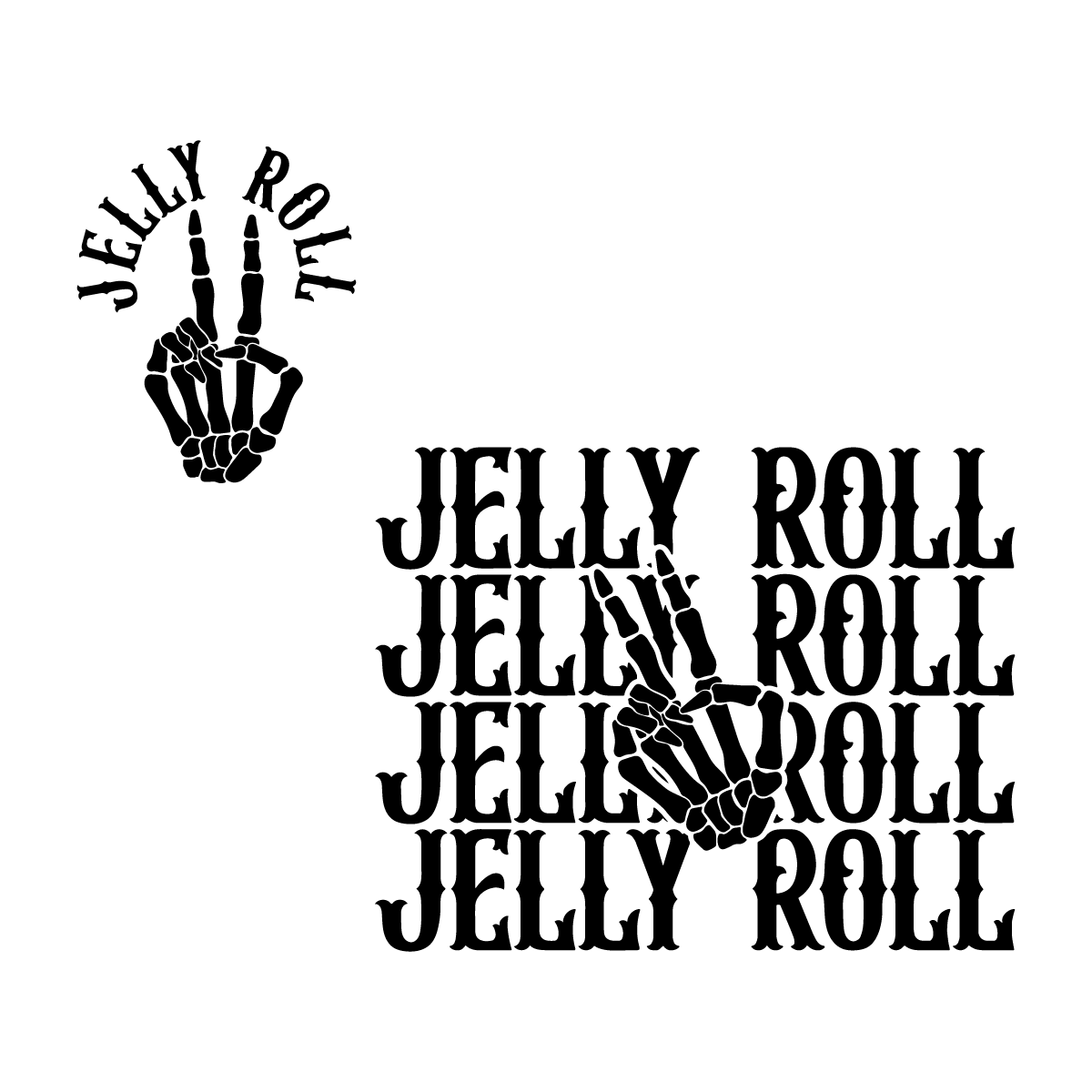 Jelly Roll Svg, Jelly Roll Png Digital Download Files | Inspire Uplift