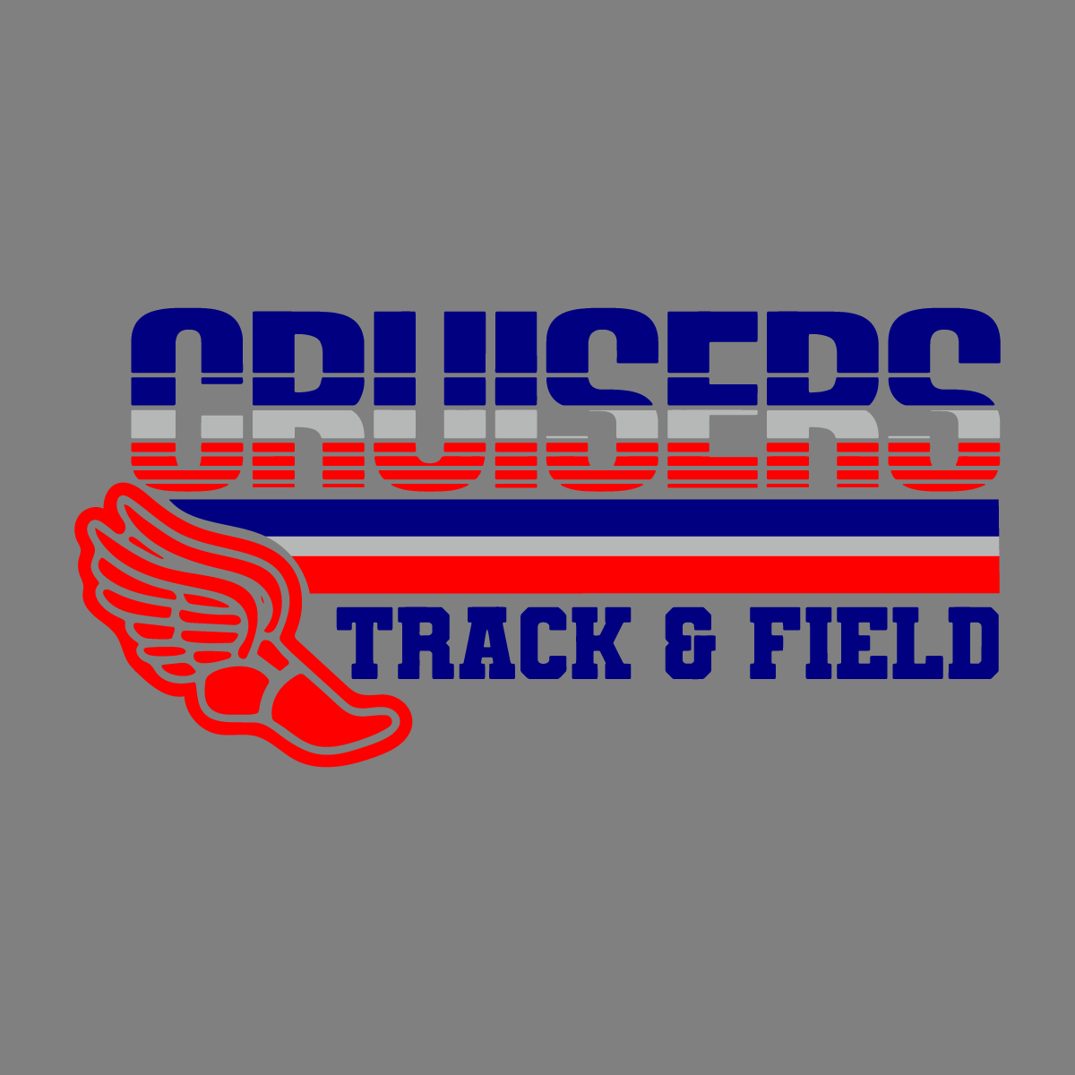 Track & Field Cruisers Team svg Digital Download Files | Inspire Uplift