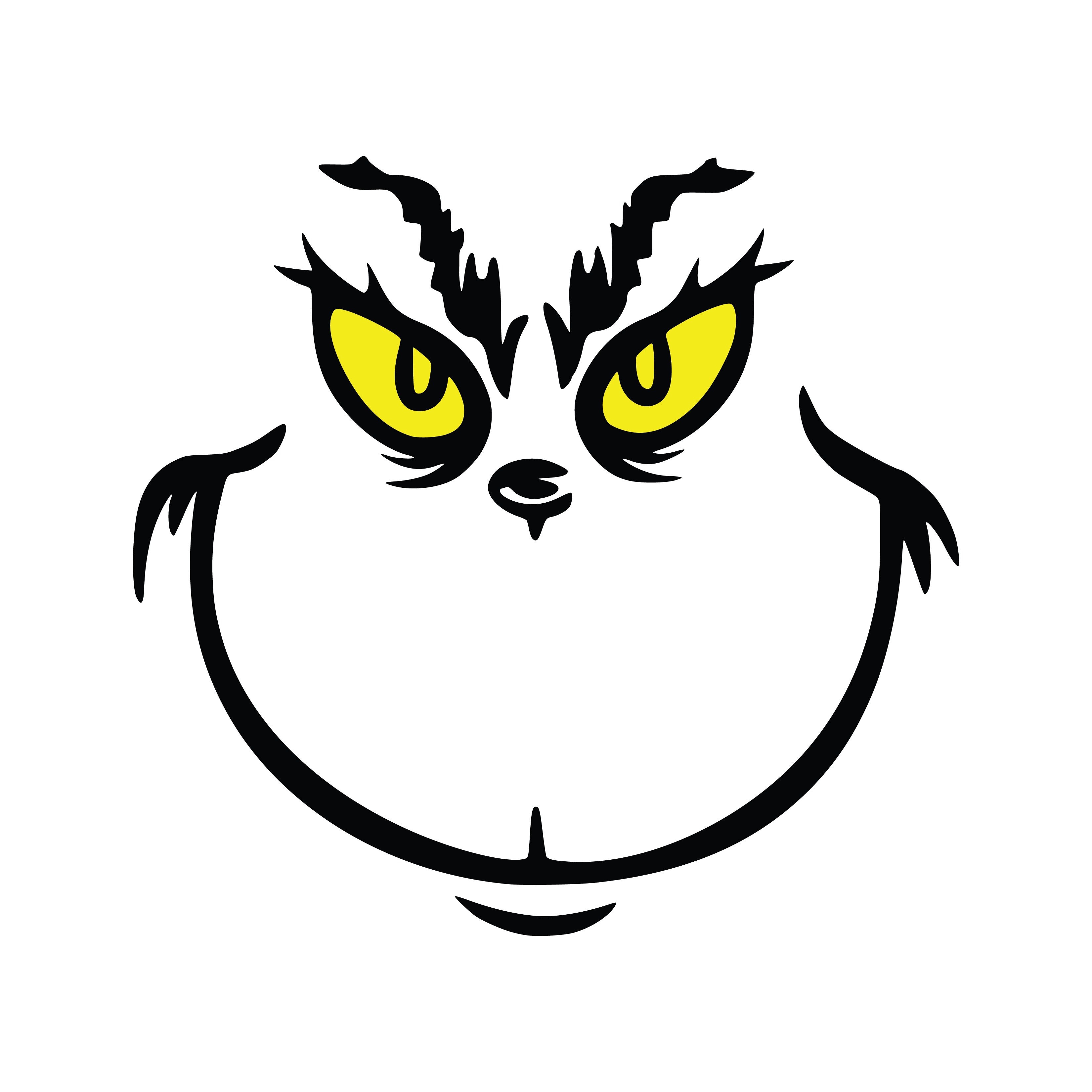 Grinch logo Svg, Grinch Christmas Avg, The Grinch Christmas | Inspire ...