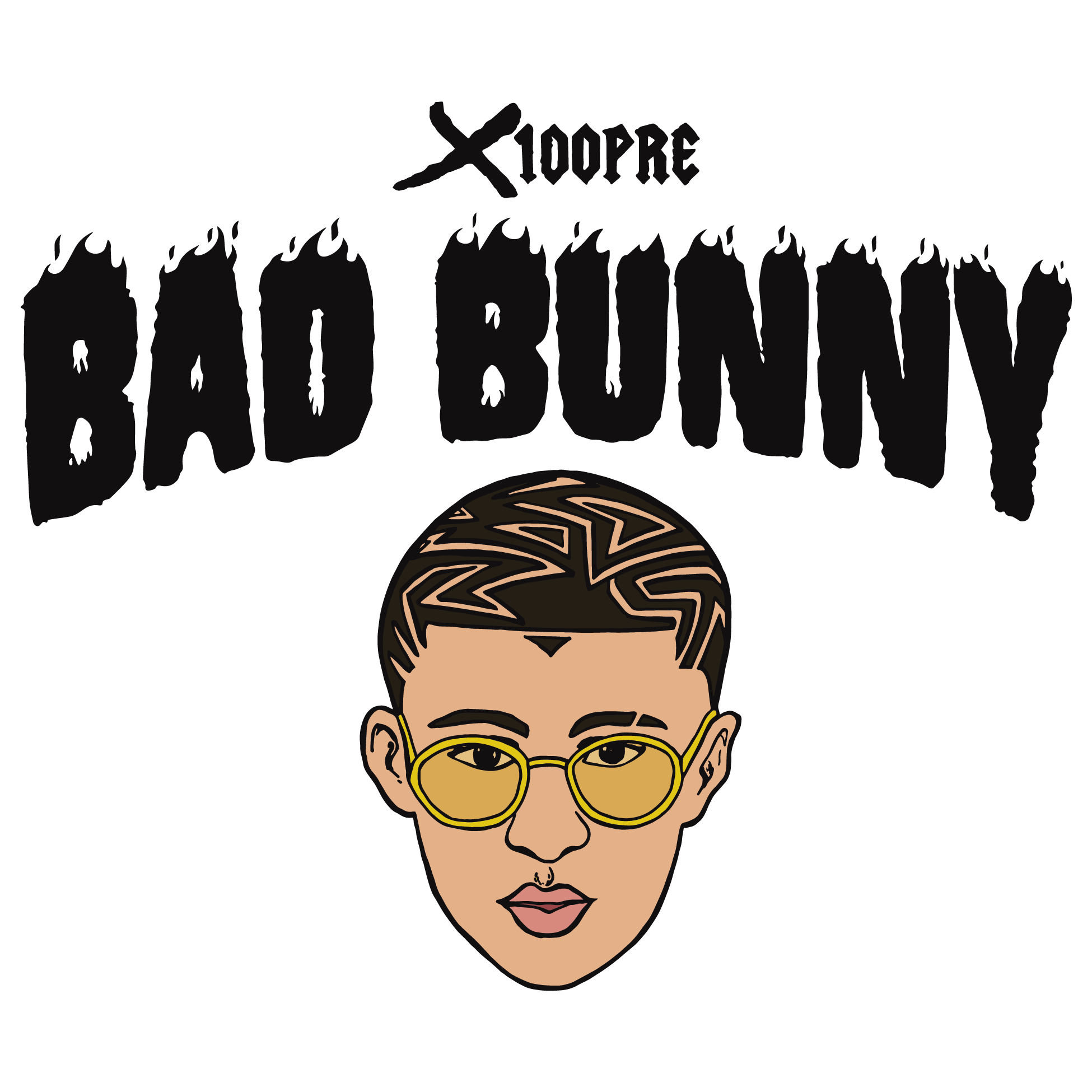 Bad Bunny SVG, Bad Bunny Logo SVG, El Conejo Malo SVG, Bad B | Inspire ...
