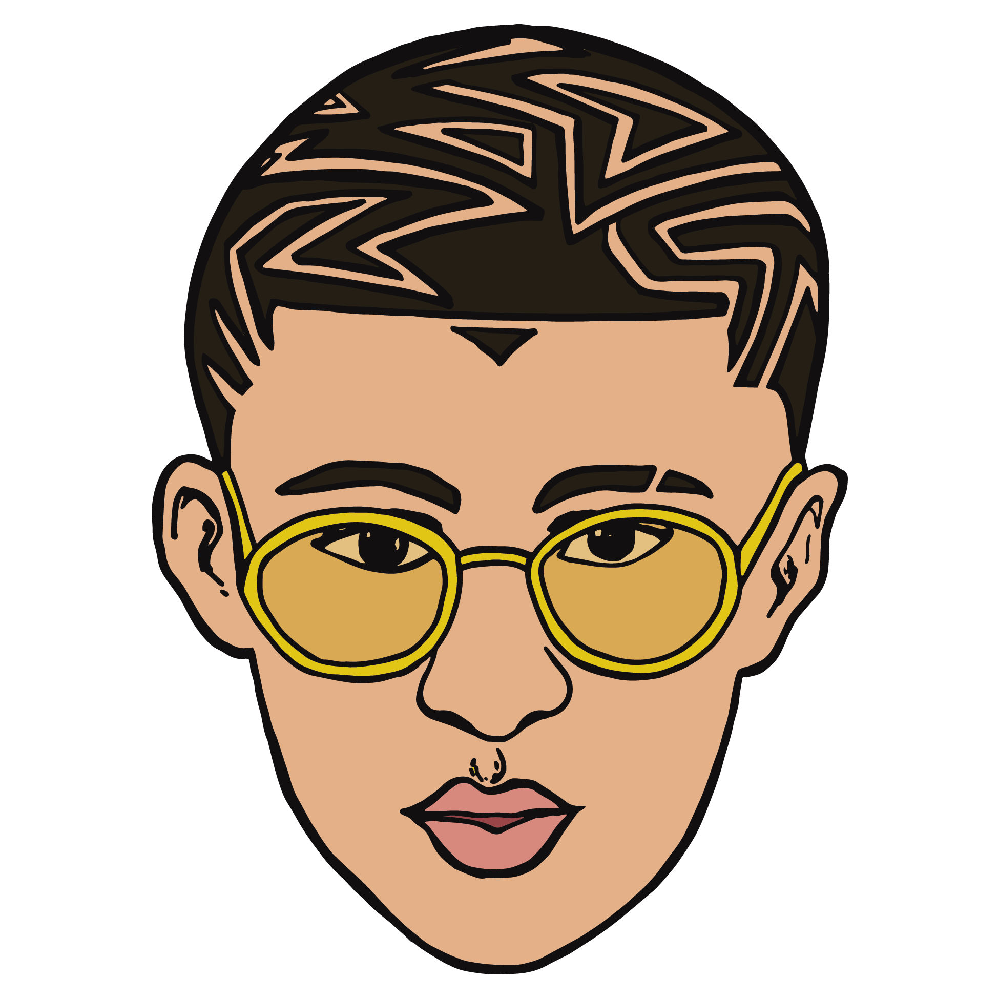 Bad Bunny SVG, Bad Bunny Logo SVG, El Conejo Malo SVG, Bad B | Inspire ...