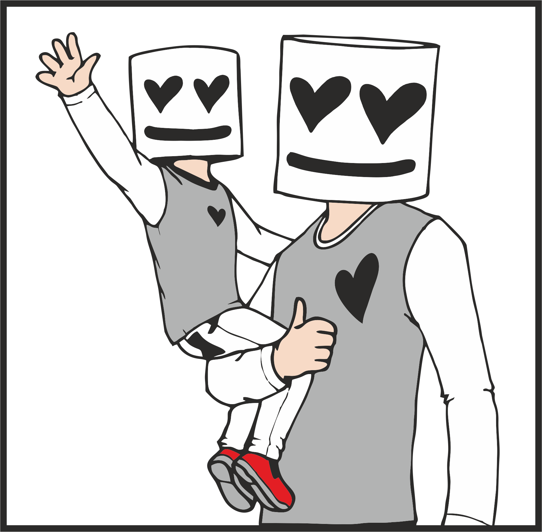 DJ Marshmello Font & Logo | Dj Marshmello font otf, Marshmel - Inspire ...