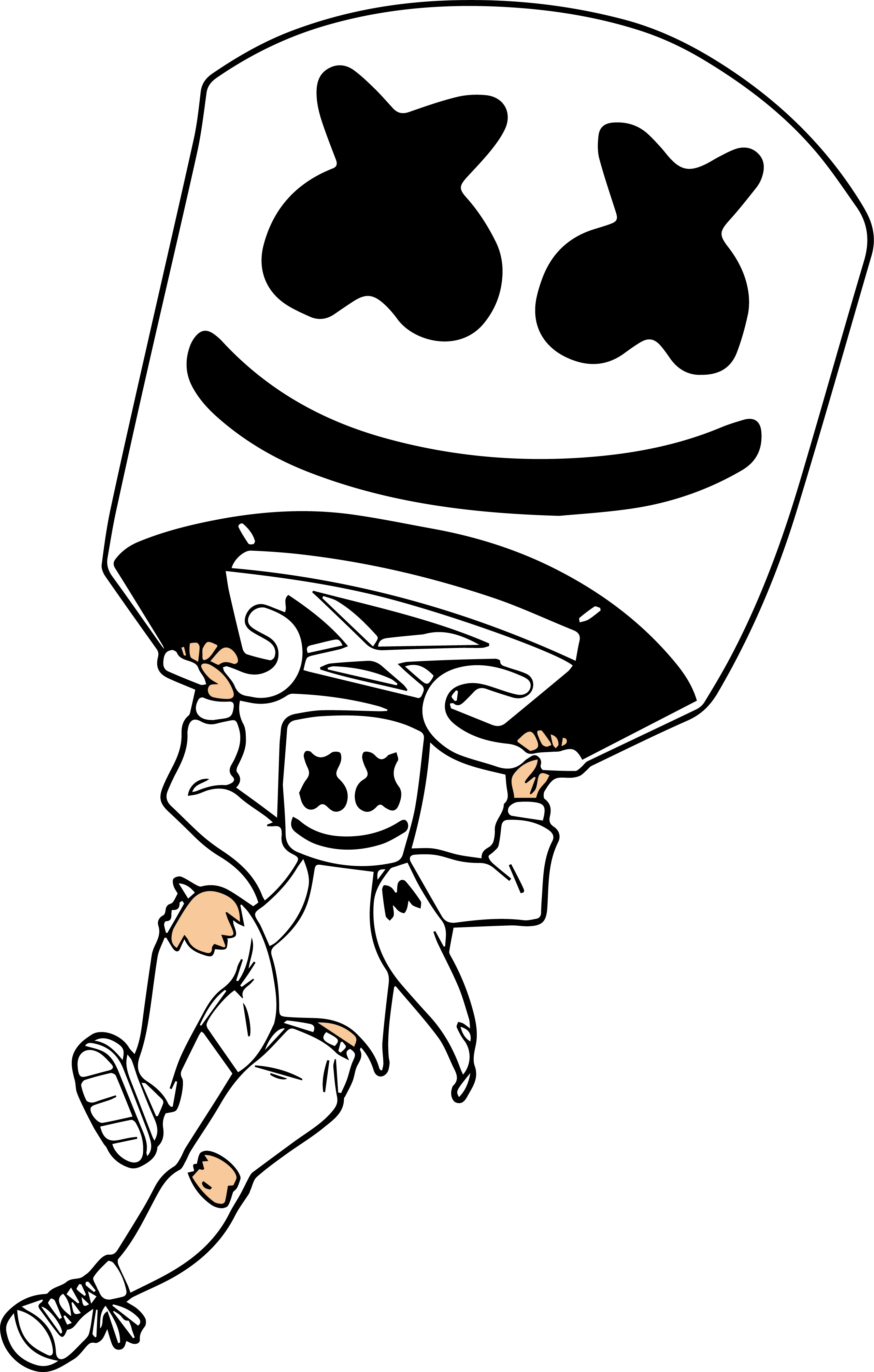DJ Marshmello Font & Logo | Dj Marshmello font otf, Marshmel | Inspire ...