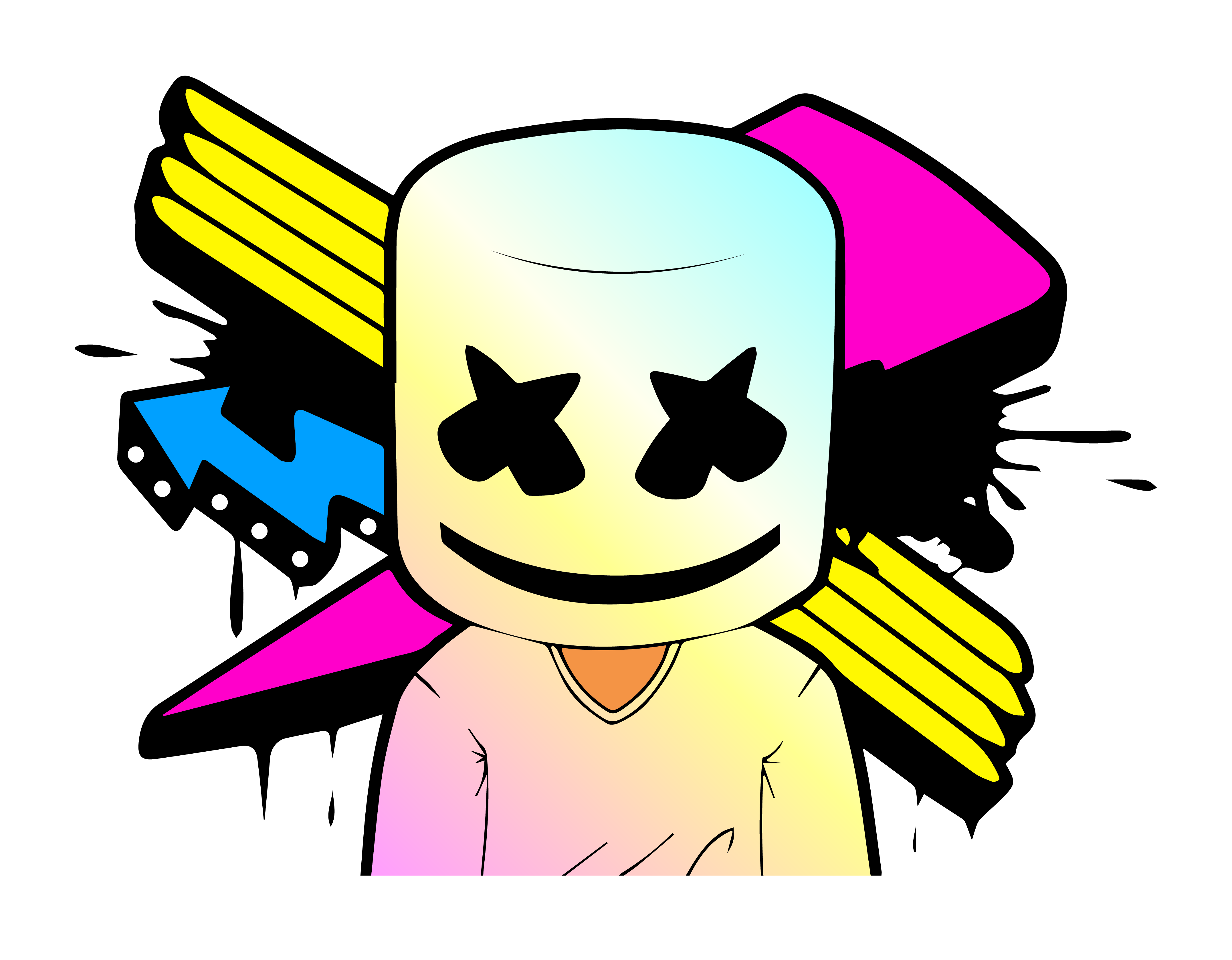 DJ Marshmello Font & Logo | Dj Marshmello font otf, Marshmel - Inspire ...