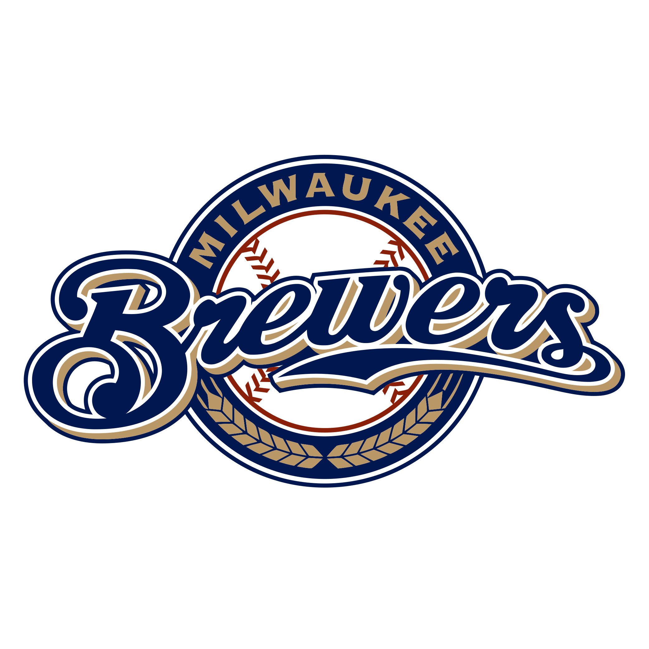 Milwaukee Brewers Logo SVG, Brewers PNG, Milwaukee Brewers E | Inspire ...