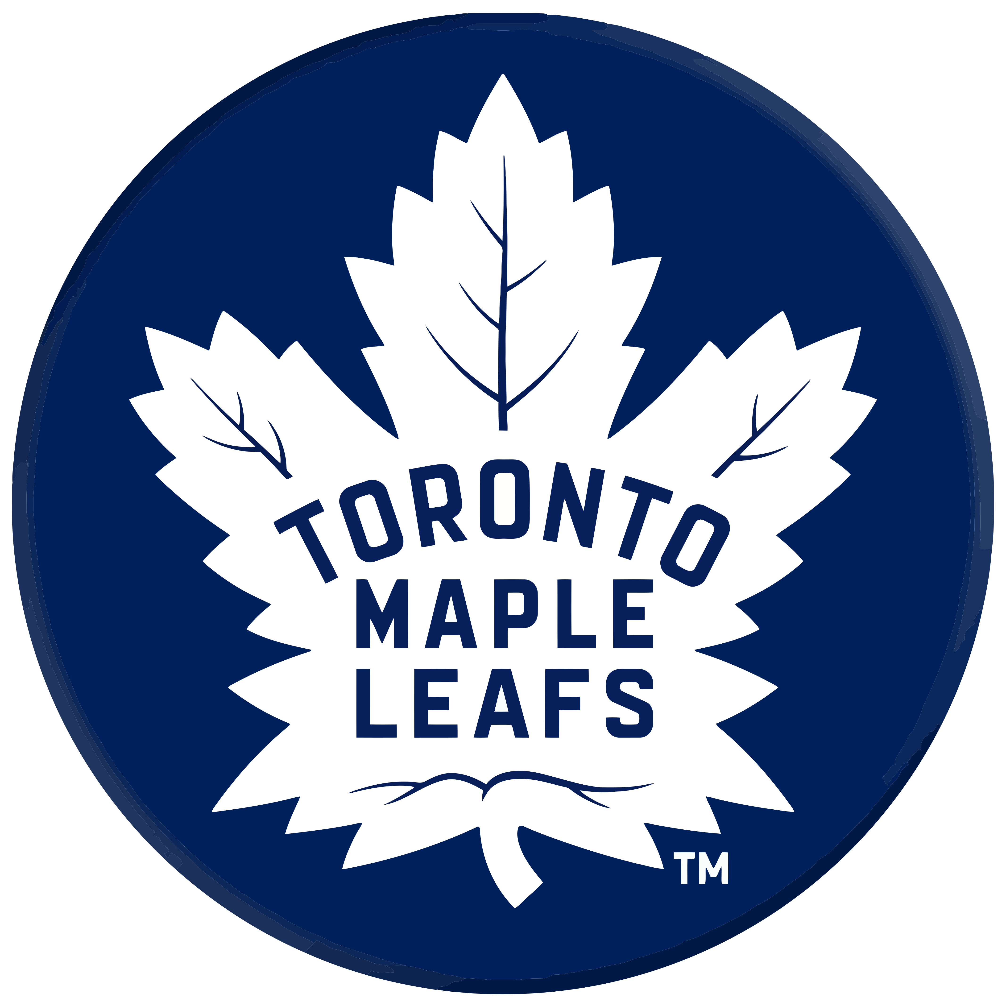 Toronto Maple Leafs Logo SVG PNG JPEG DXF Digital Cut Vector - Inspire ...