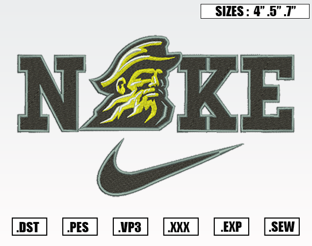 Nike Appalachian State University Clipart Embroidery Designs | Inspire ...