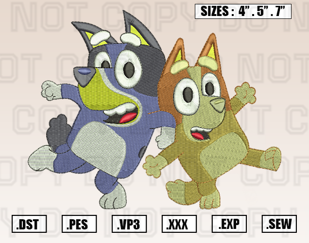 Character Cartoon Embroidery | Inspire Uplift