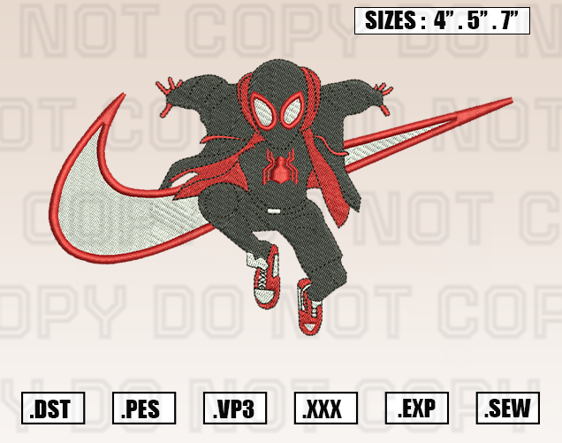 Spiderman Embroidery | Inspire Uplift