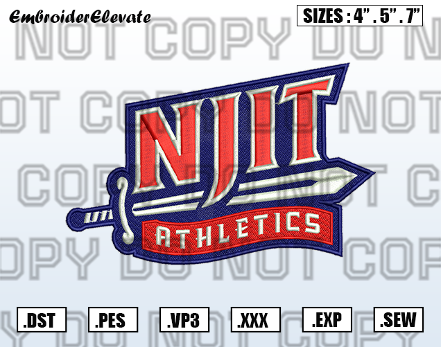 NJIT Highlanders Logo Embroidery Designs,NCAA Embroidery,Log | Inspire ...