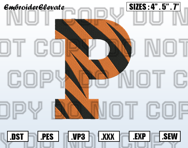 Princeton Tigers Logo Embroidery Design,NCAA Embroidery,Logo | Inspire ...