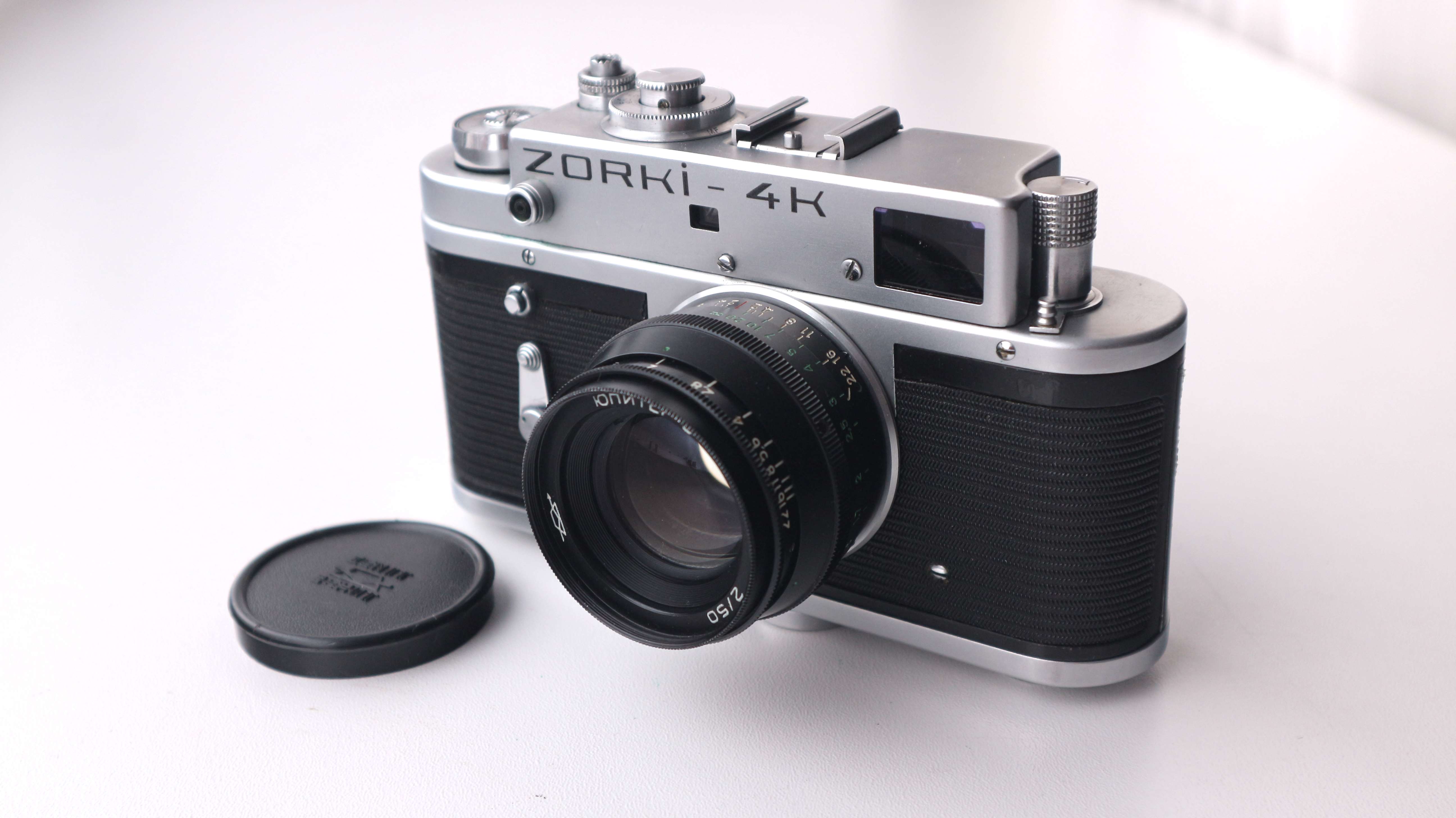 Zorki 4k Soviet Rangefinder Camera 35mm with Jupiter 8 2/50. | Inspire ...