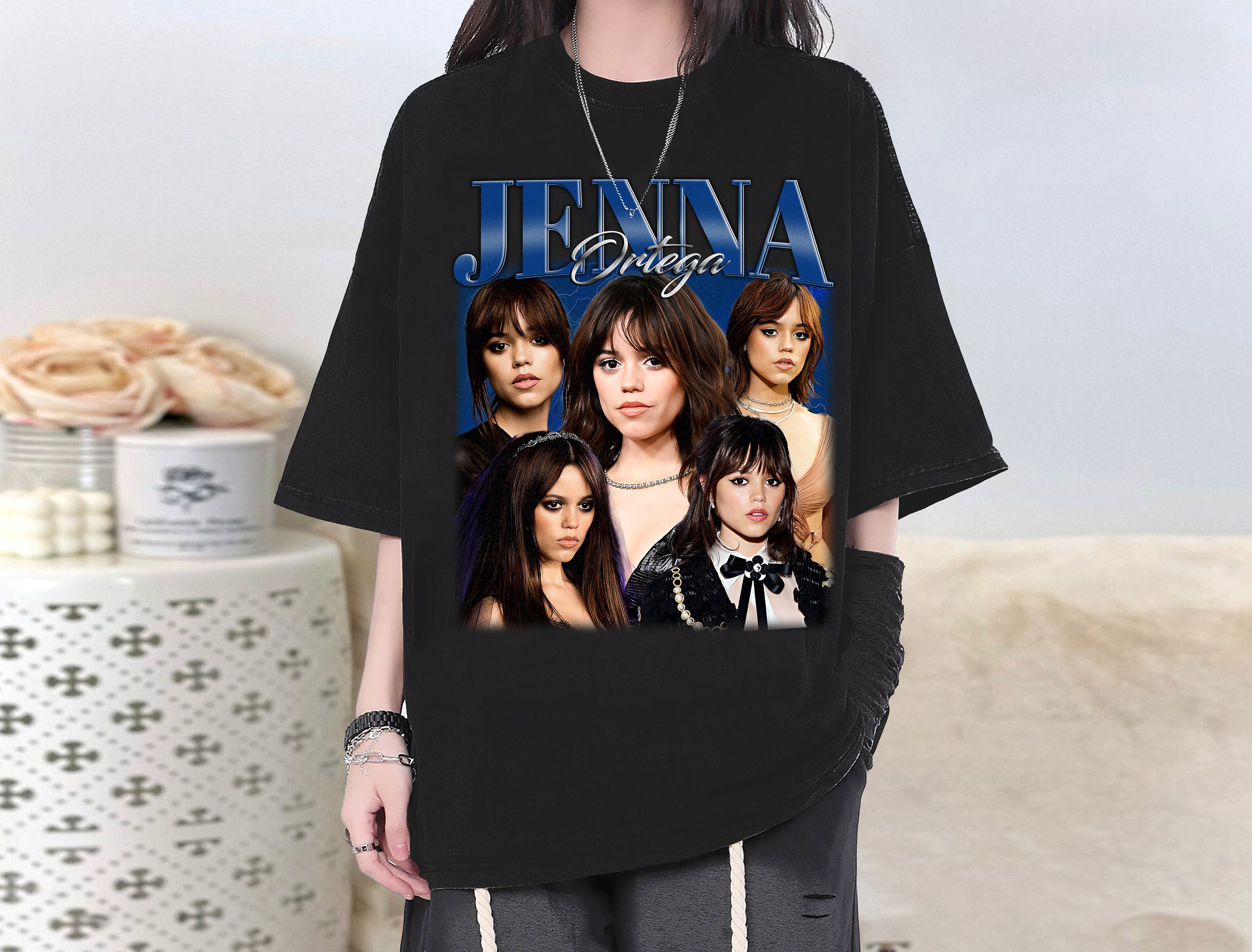 Jenna Ortega Actress T-Shirt, Jenna Ortega Shirt, Jenna Orte | Inspire ...