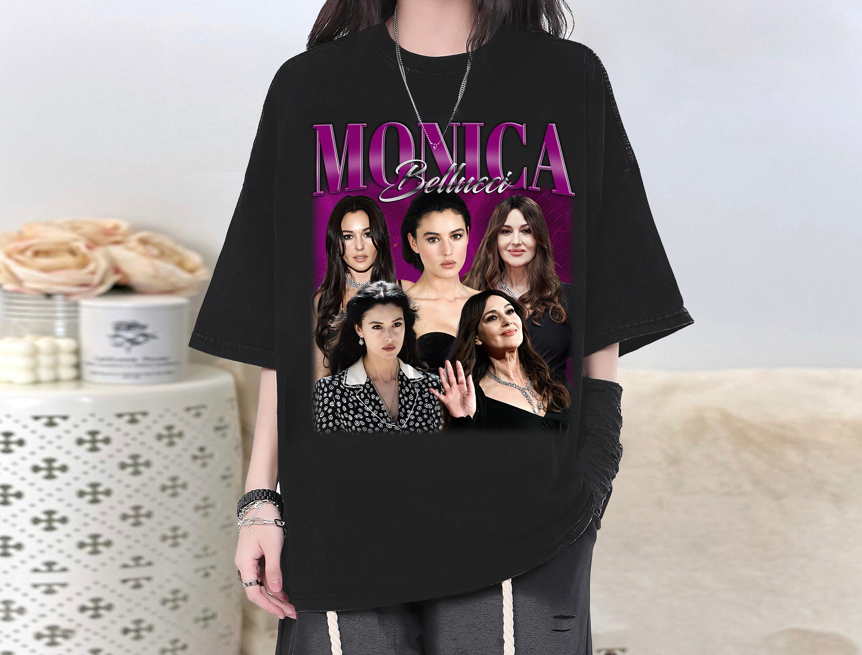 Monica Bellucci T-Shirt, Monica Bellucci Merch, Monica Bellu | Inspire ...