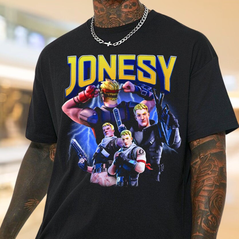 Jonsey Heavy Cotton Tee, 90s Vintage Jonsey Video Game Shirt | Inspire ...