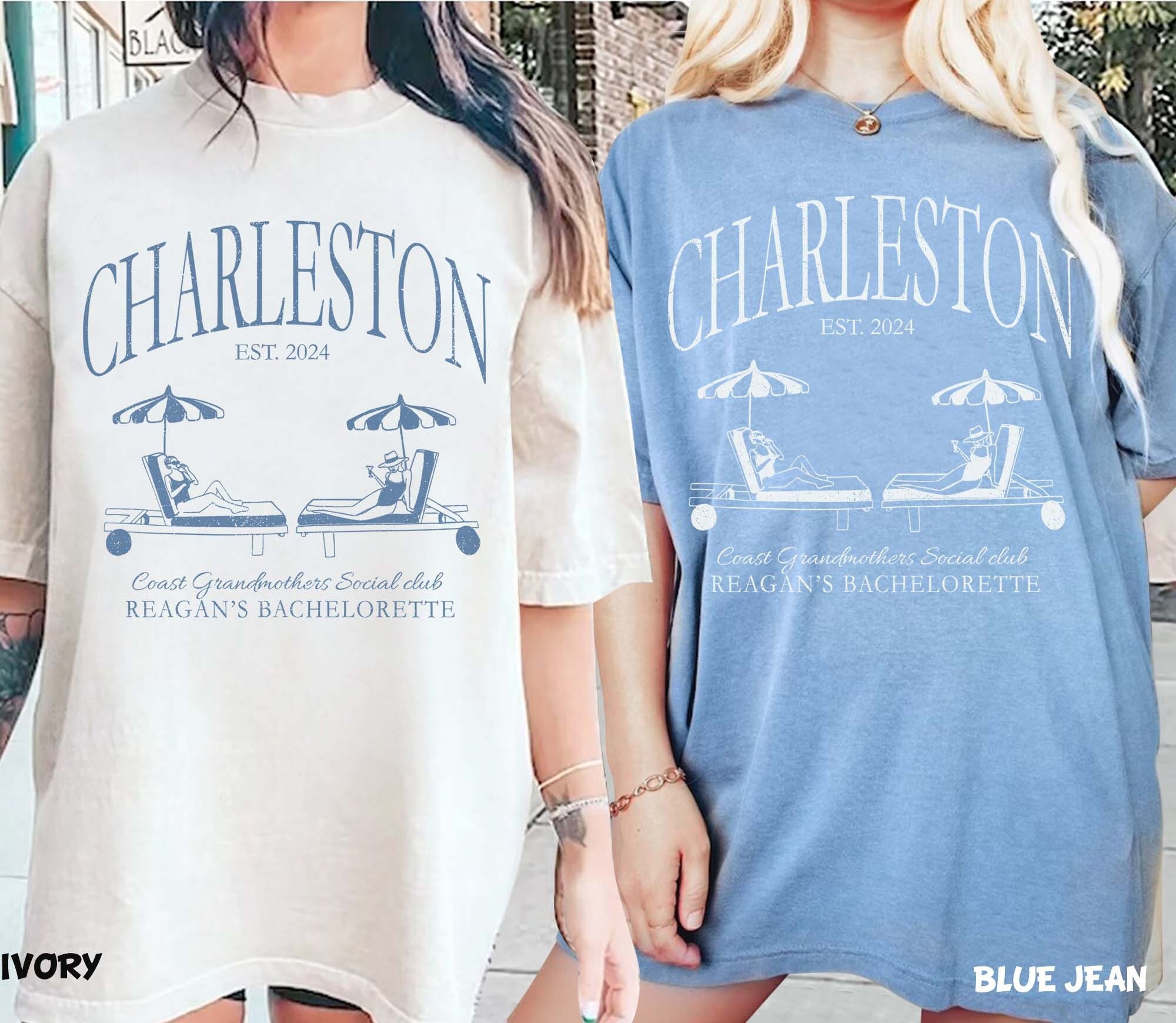 Custom Beach Bachelorette Shirts, Charleston Bachelorette Sh | Inspire ...