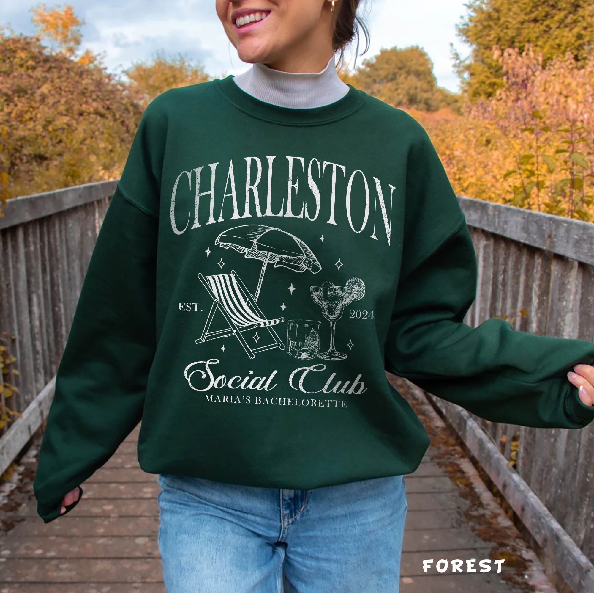 Luxury Bachelorette Merch, Charleston Bachelorette, Custom L - Inspire ...