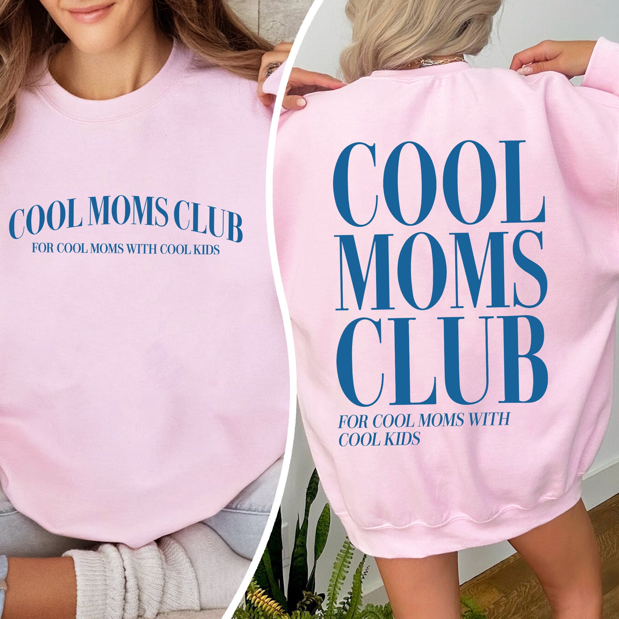 Cool Moms Club Sweatshirt, New Mom Shirt, First Mothers Day, | Inspire ...