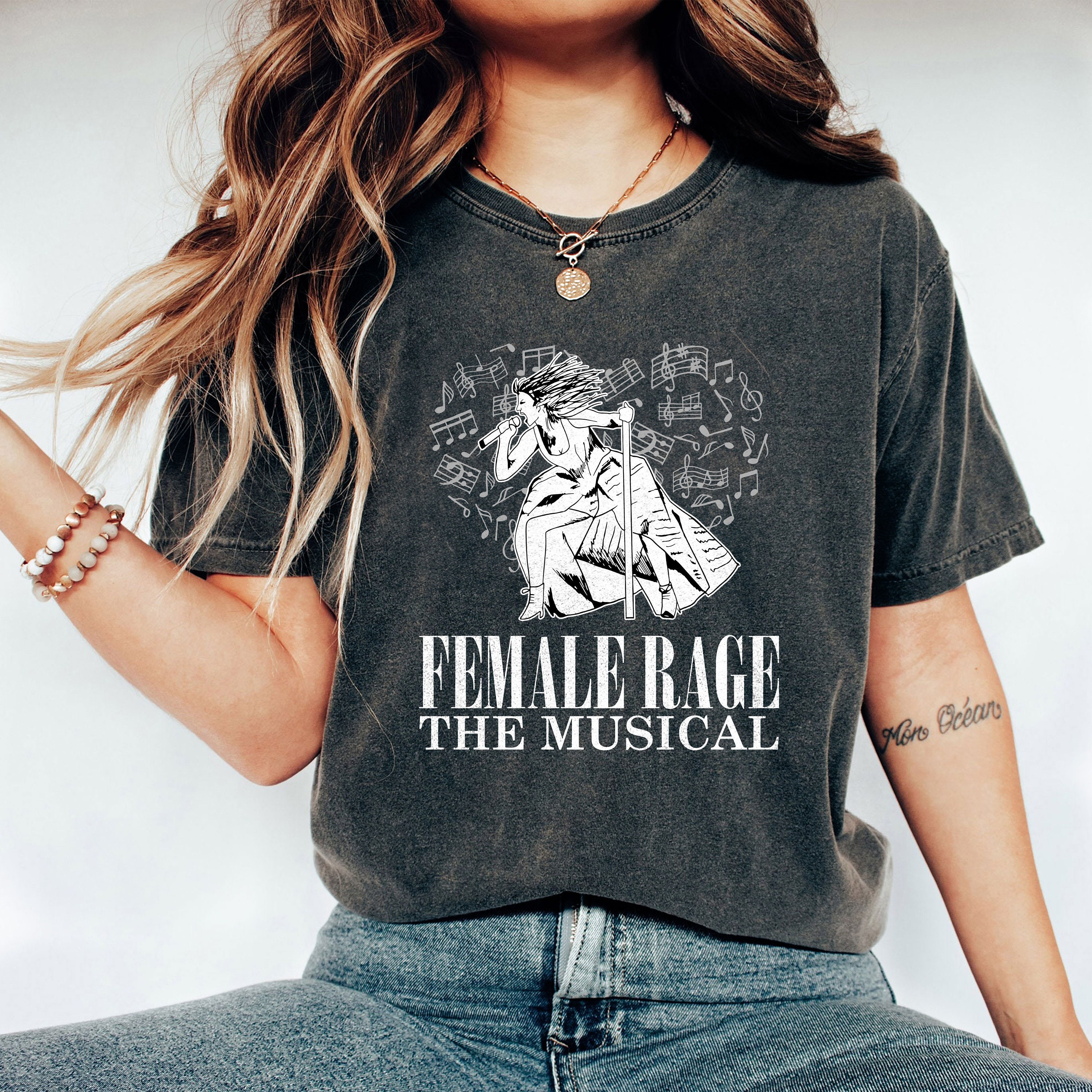 Female Rage The Musical Comfort Colors Shirt, The Tortured P | Inspire ...