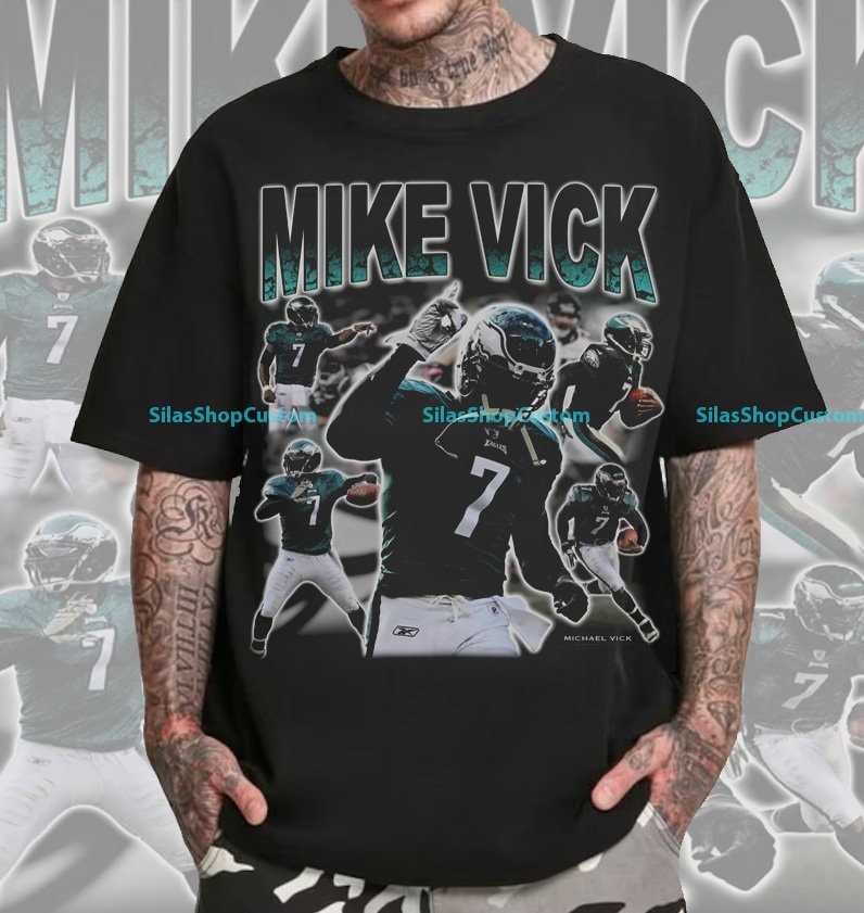 Vintage 90s Graphic Style Michael Vick T-Shirt, Michael Vick | Inspire ...