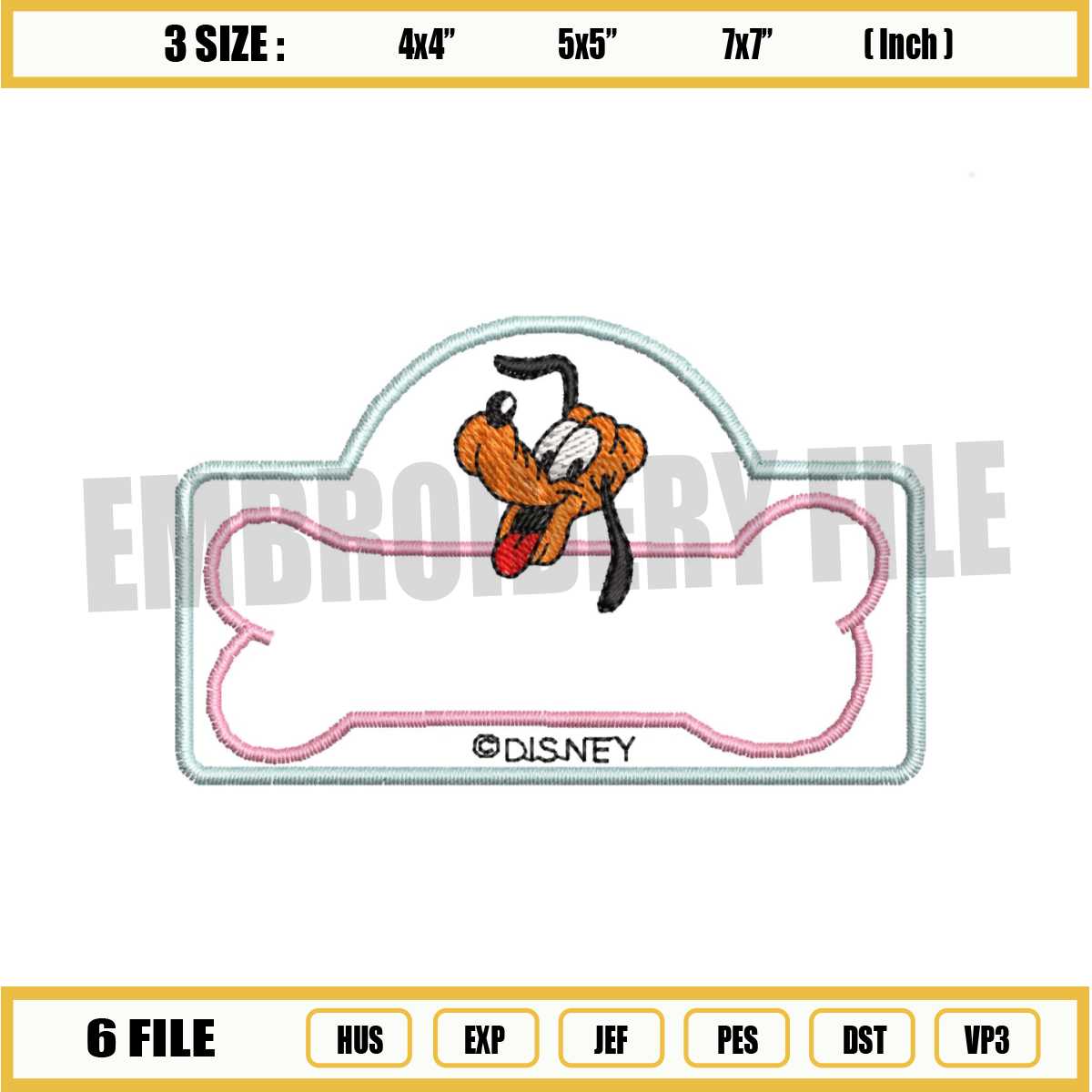 Goofy Embroidery Logo Png | Inspire Uplift