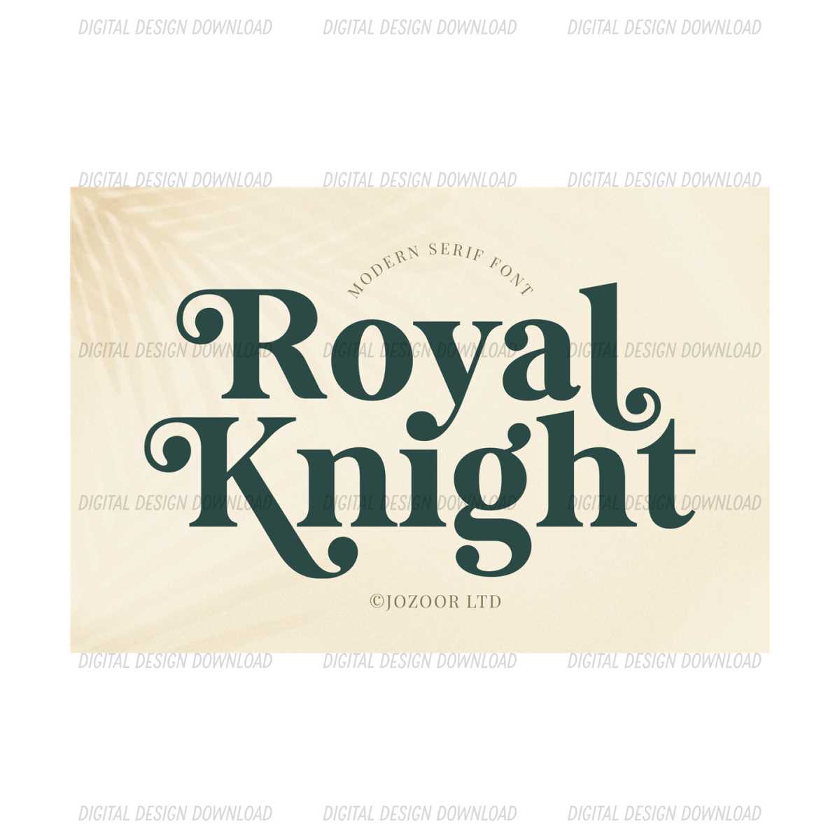 Royal Knight Font, Serif Font, Retro Font, Vintage Font, Boh | Inspire ...