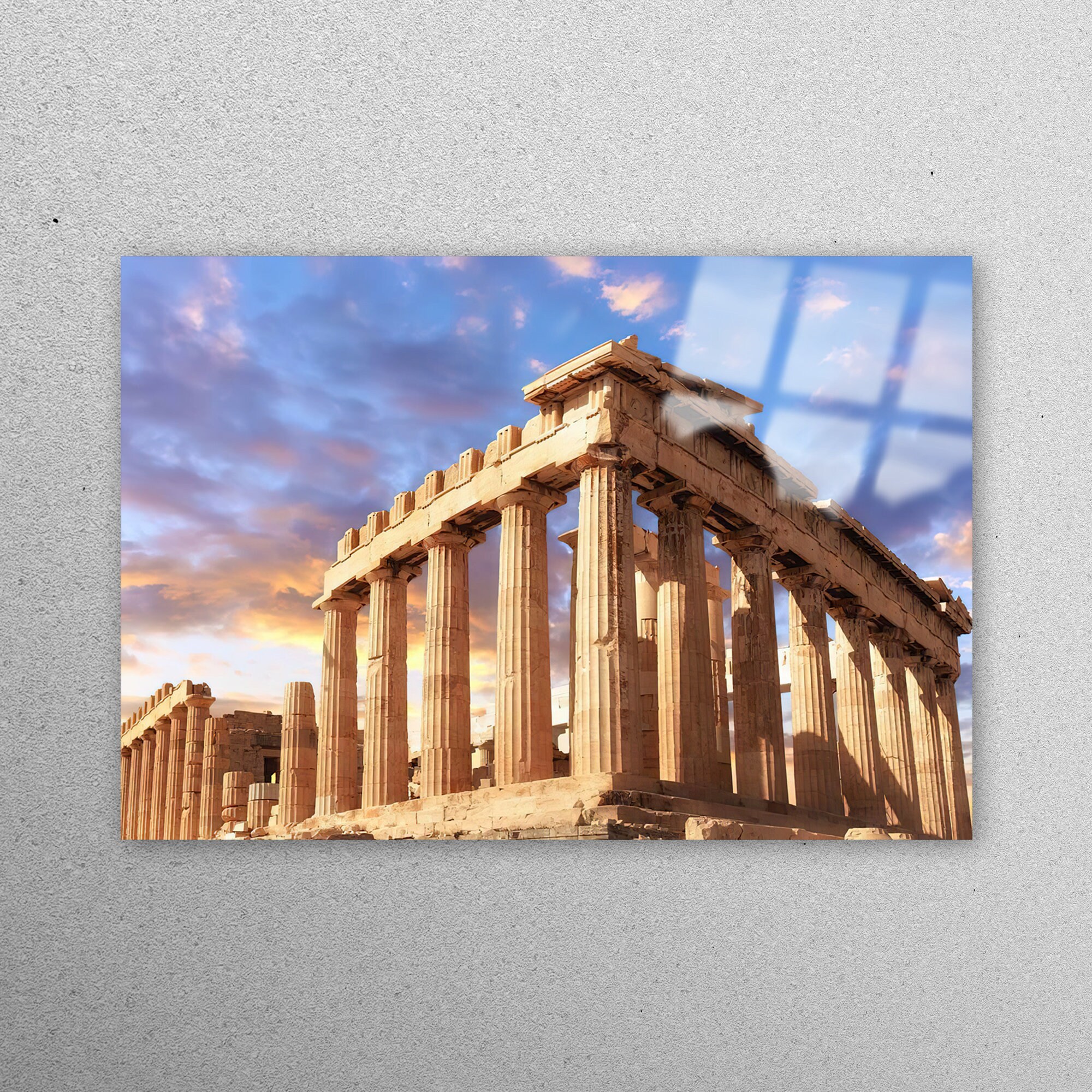 Mural Art, Glass, Wall Decoration, Acropolis of Athens, View | Inspire ...