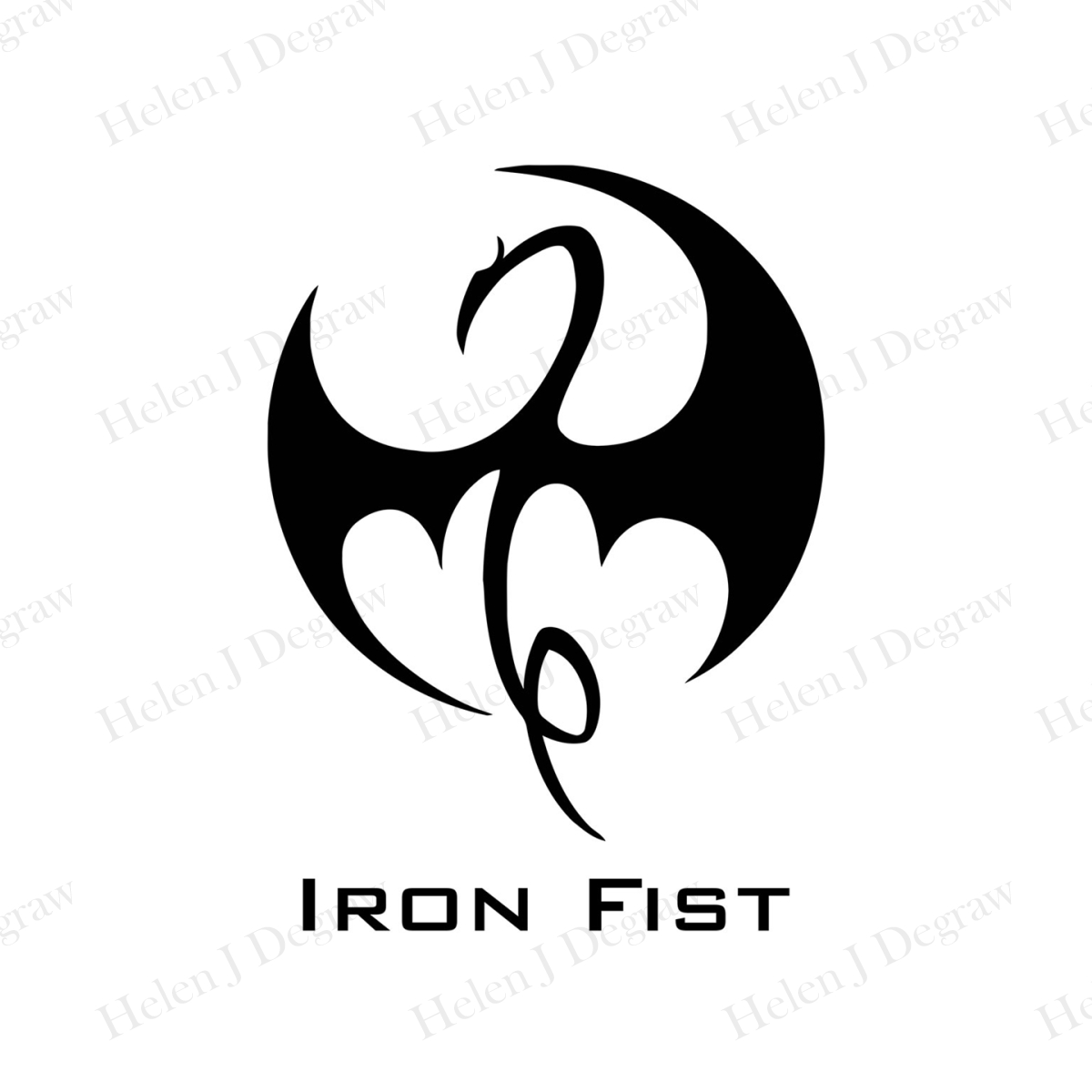Iron Fist Svg, Iron Fist Logo Svg, Avengers Logo Svg, Avenge | Inspire ...