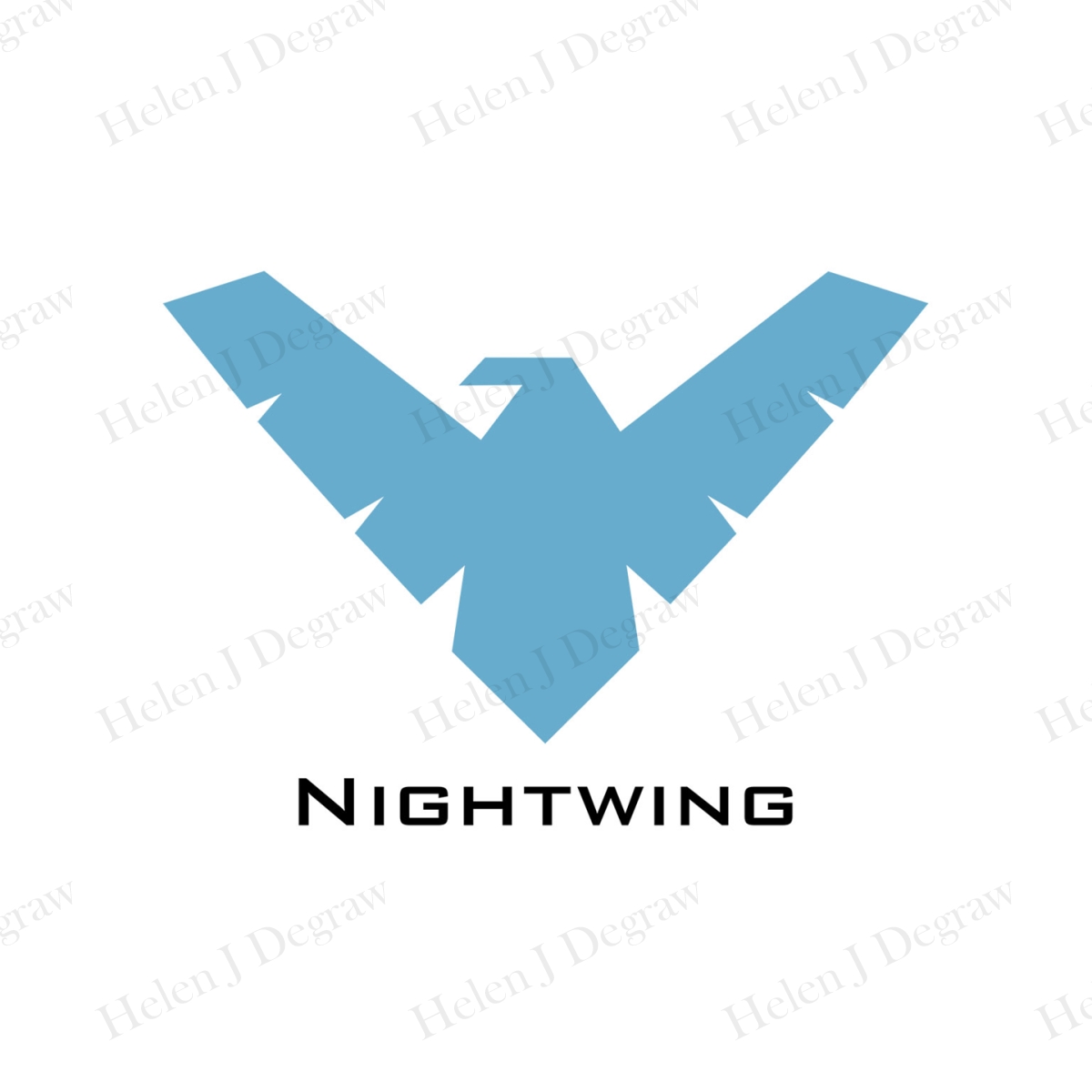 Nightwing Svg, Nightwing Logo Svg, Avengers Logo Svg, Avenge | Inspire ...