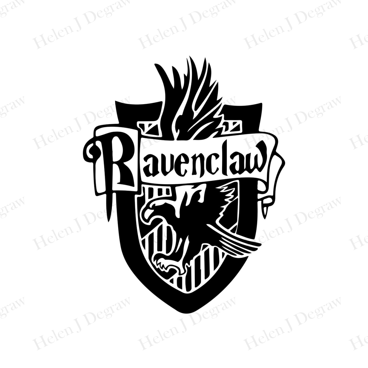 Ravenclaw SVG, Harry Potter Quidditch Champions SVG, Harry P | Inspire ...