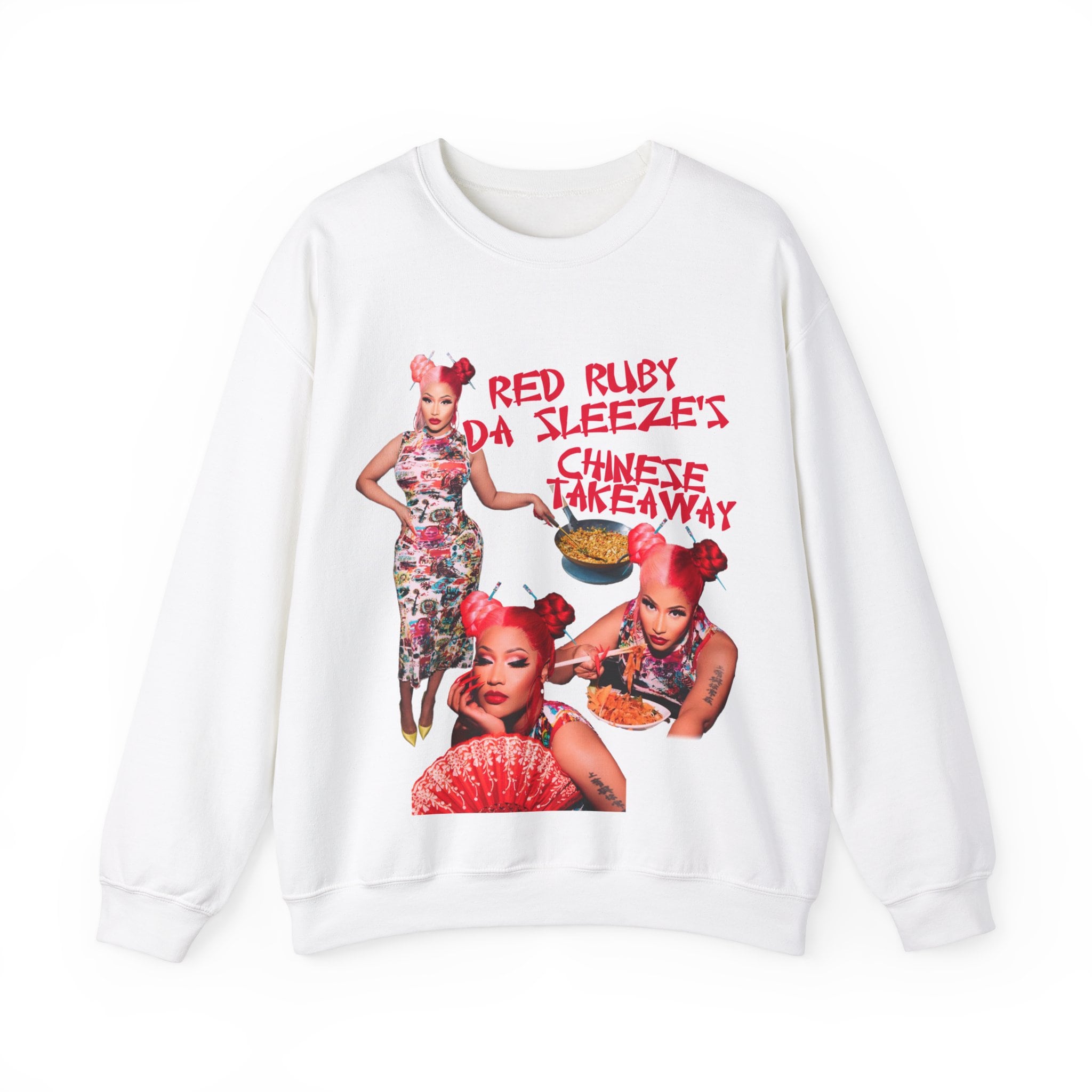 Red Ruby Da Sleeze Nicki Minaj Pink Friday 2 Sweatshirt, 169 | Inspire Uplift