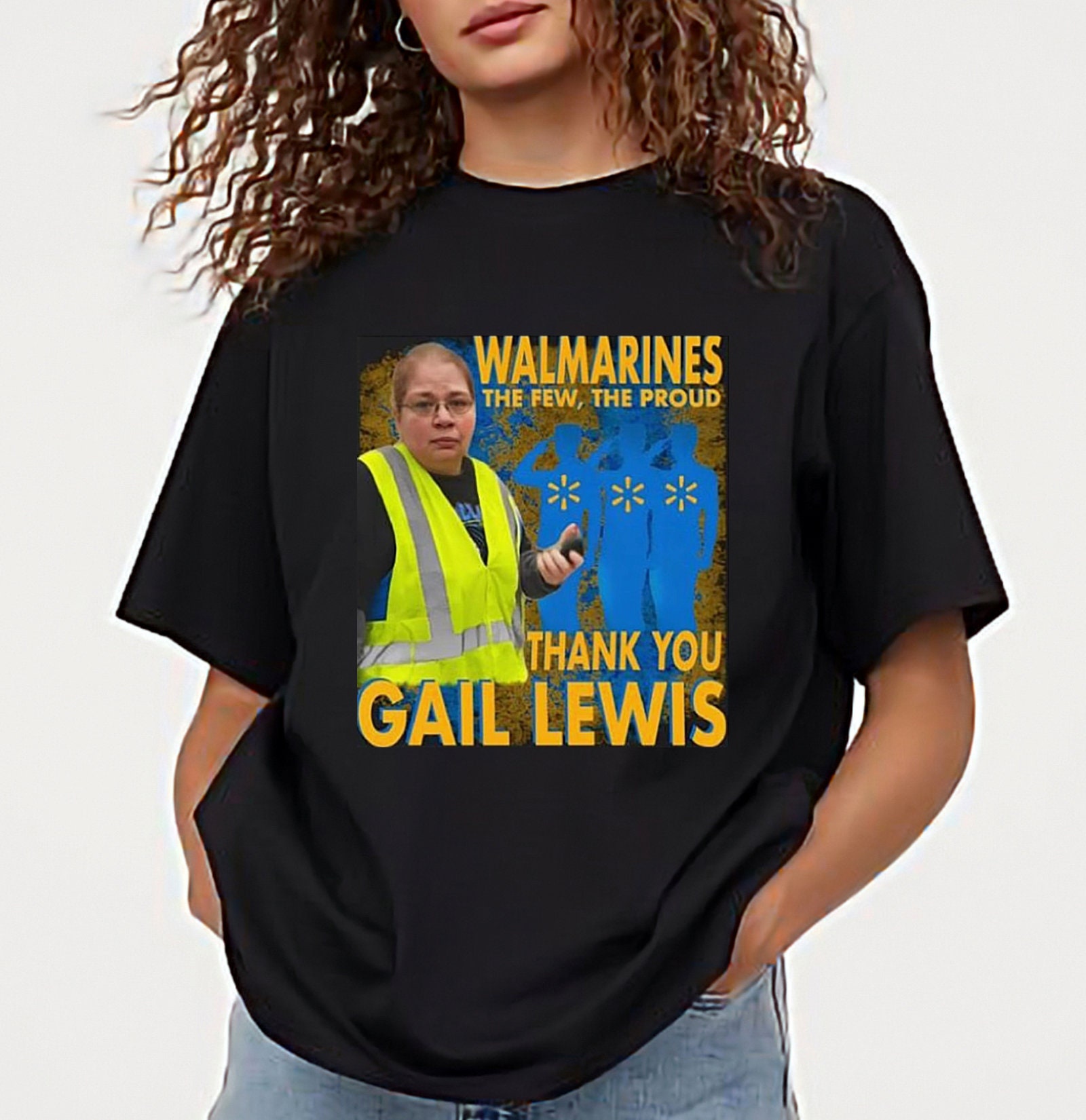 Gail Lewis Meme Shirt, The Few The Proud Thank You Gail Lewi | Inspire ...