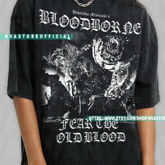 Limited Hidetaka Miyazaki's Bloodborne T-Shirt, Bloodborne S - Inspire ...