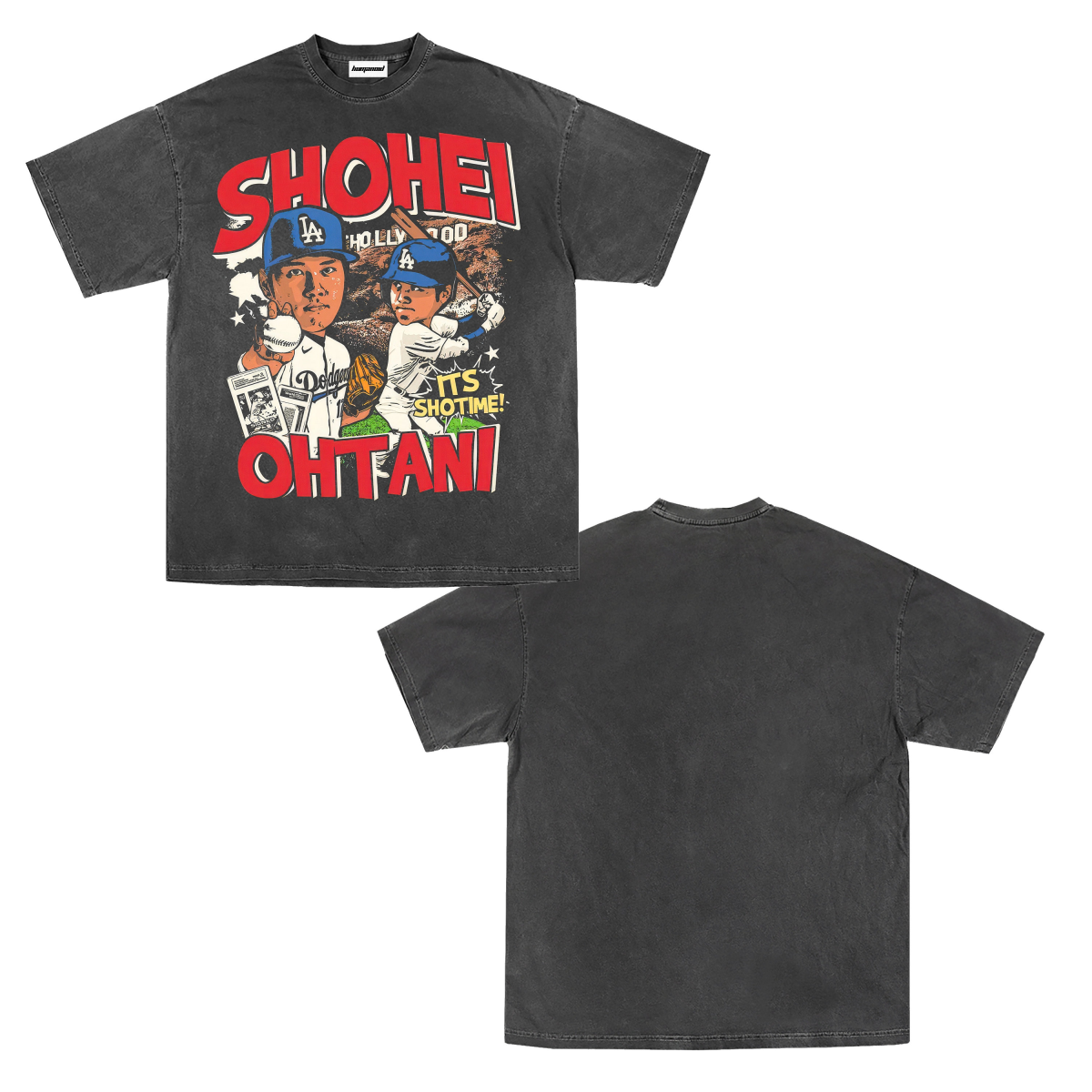 Shohei Ohtani Cartoon LA Baseball Dodgers SHOTIME! Streetwea - Inspire ...