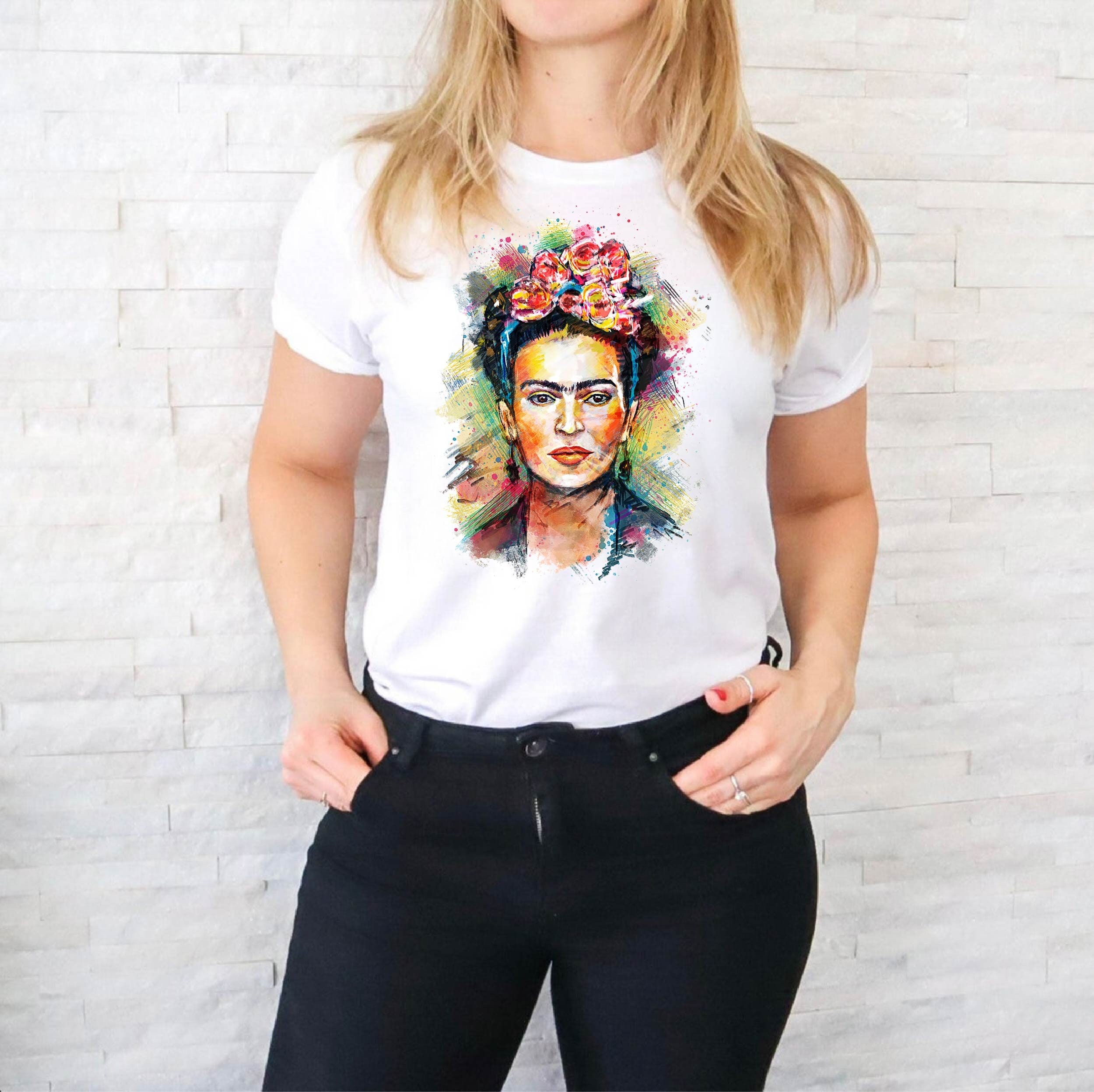 Frida Kahlo, Frida Khalo Shirt, Frida Kahlo Shirt, Frida Kah - Inspire ...