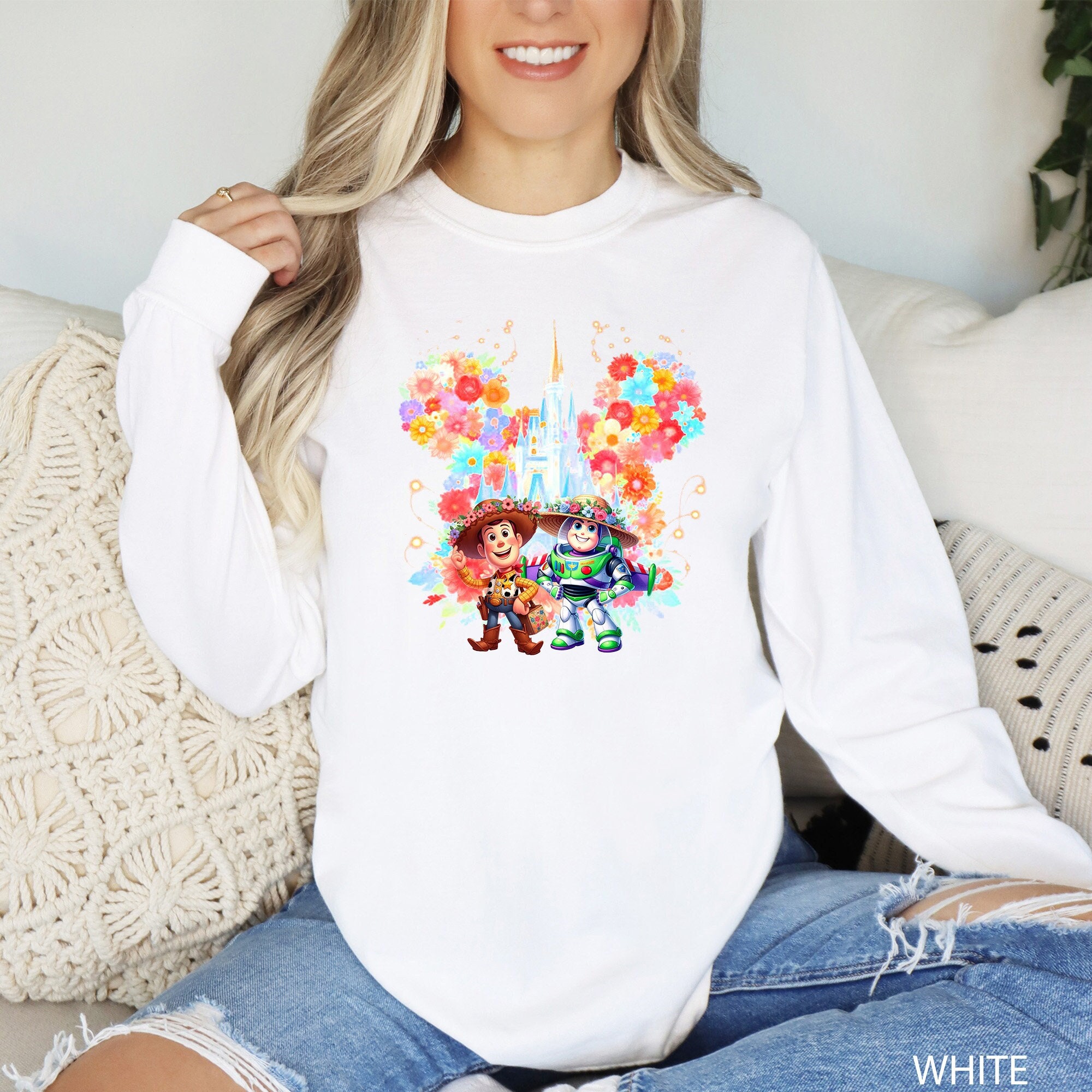 Disney Castle Woody and Buzz Lightyear Shirt, Disney Toy Sto | Inspire ...