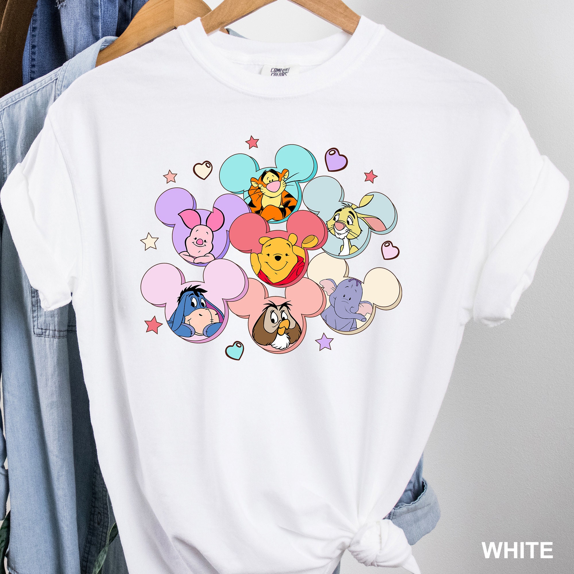 Disney Winnie The Pooh and Friends Shirt, Comfort Colors Dis | Inspire ...