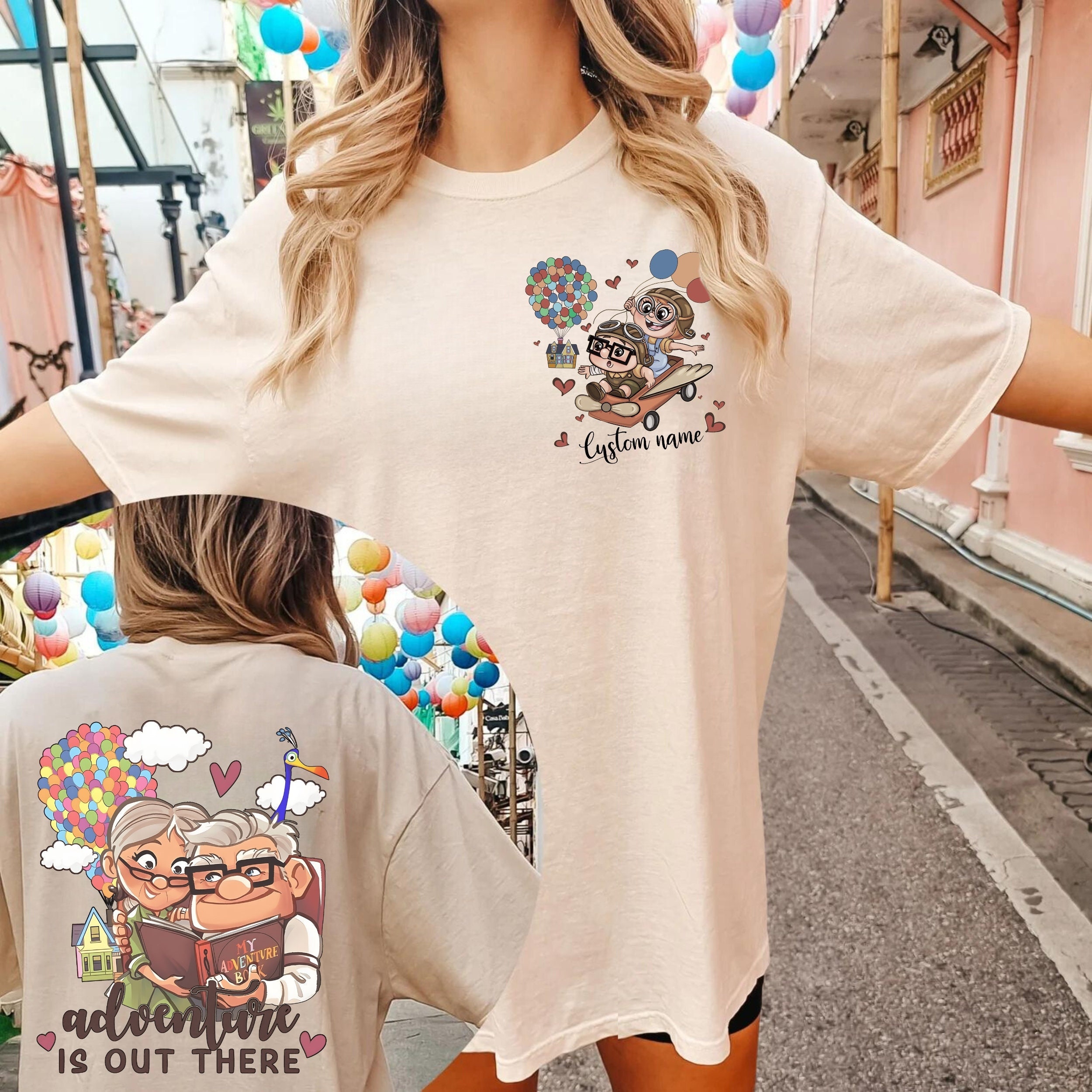 Pixar Up Carl & Ellie Adventure Is Out There Comfort Colors | Inspire ...