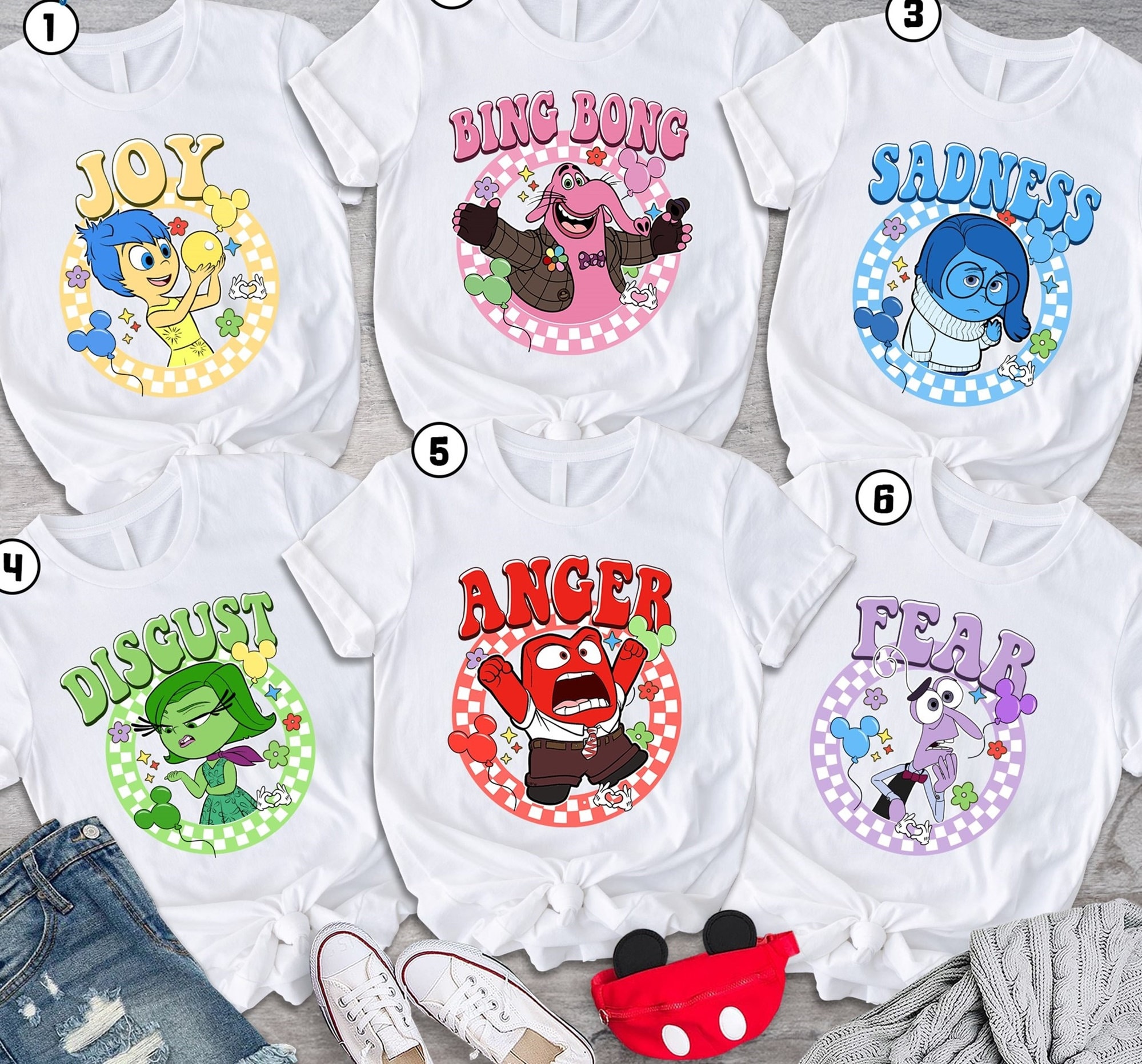 Disneyland Inside Out Matching Shirt, Inside Out Friends Shi | Inspire ...