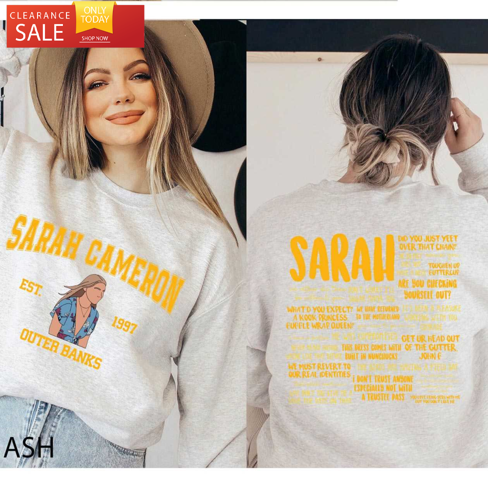 Sarah Cameron Shirt Printed 2 Sides Pogue Life Sweatshirt H | Inspire ...