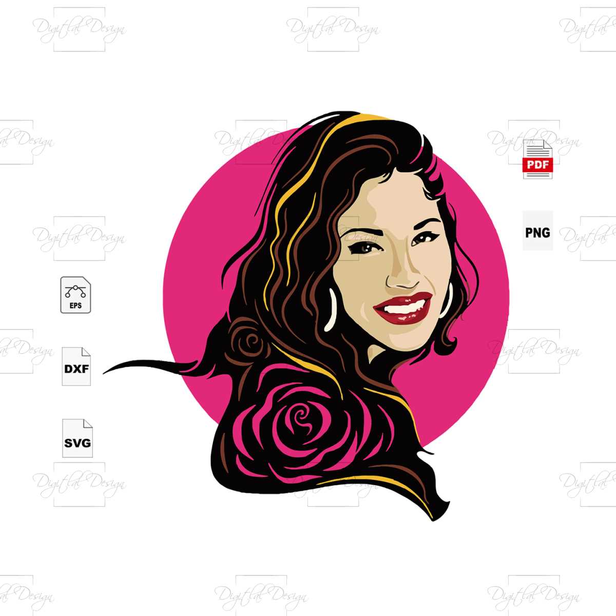 Selena Quintanilla art svg, Selena Quintanilla, selena svg, | Inspire ...