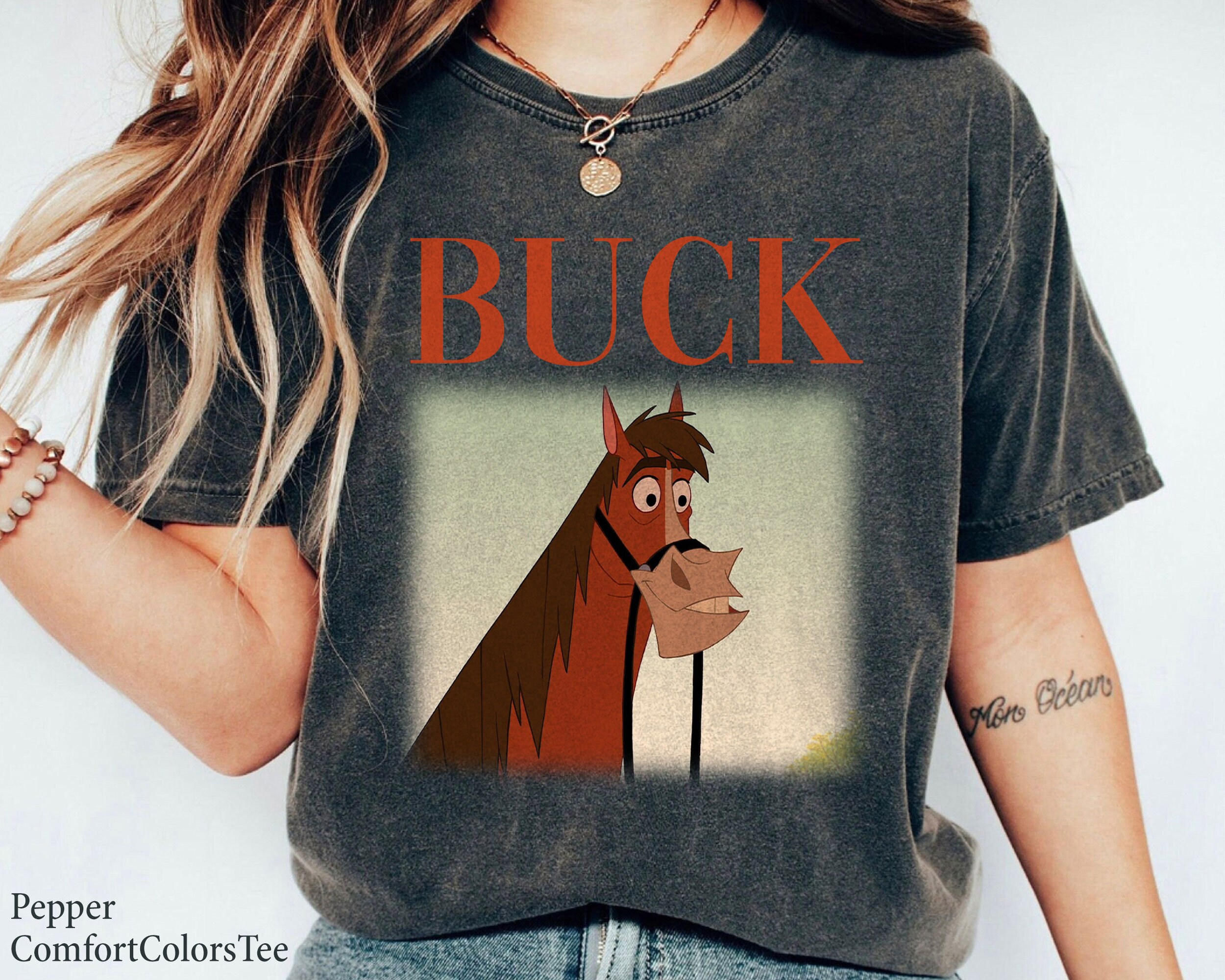 Buck Disney Horse Vintage Retro Home On The Range Shirt Walt | Inspire ...