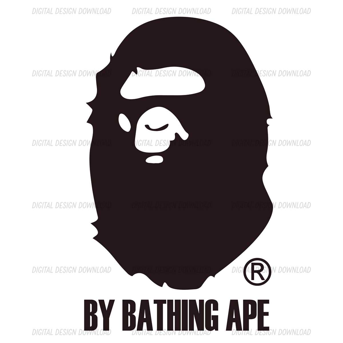 A Bathing Ape SVG, By Bathing Ape SVG, Bape Fashion | Inspire Uplift