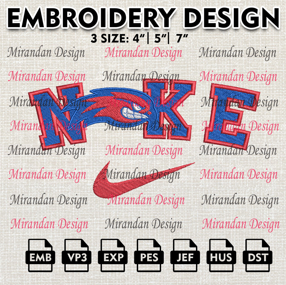 River Embroidery | Inspire Uplift