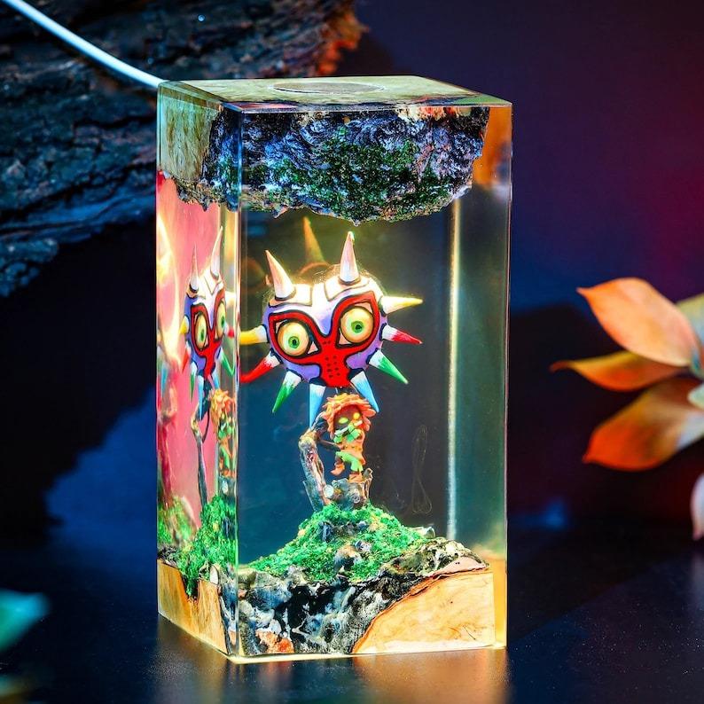 Majora Mask Night Lamp, Zelda night Light, Master Sword Zeld - Inspire ...