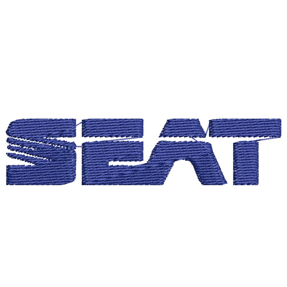 Logo Brand Seat Embroidery Download File Brand Car Embroider | Inspire ...
