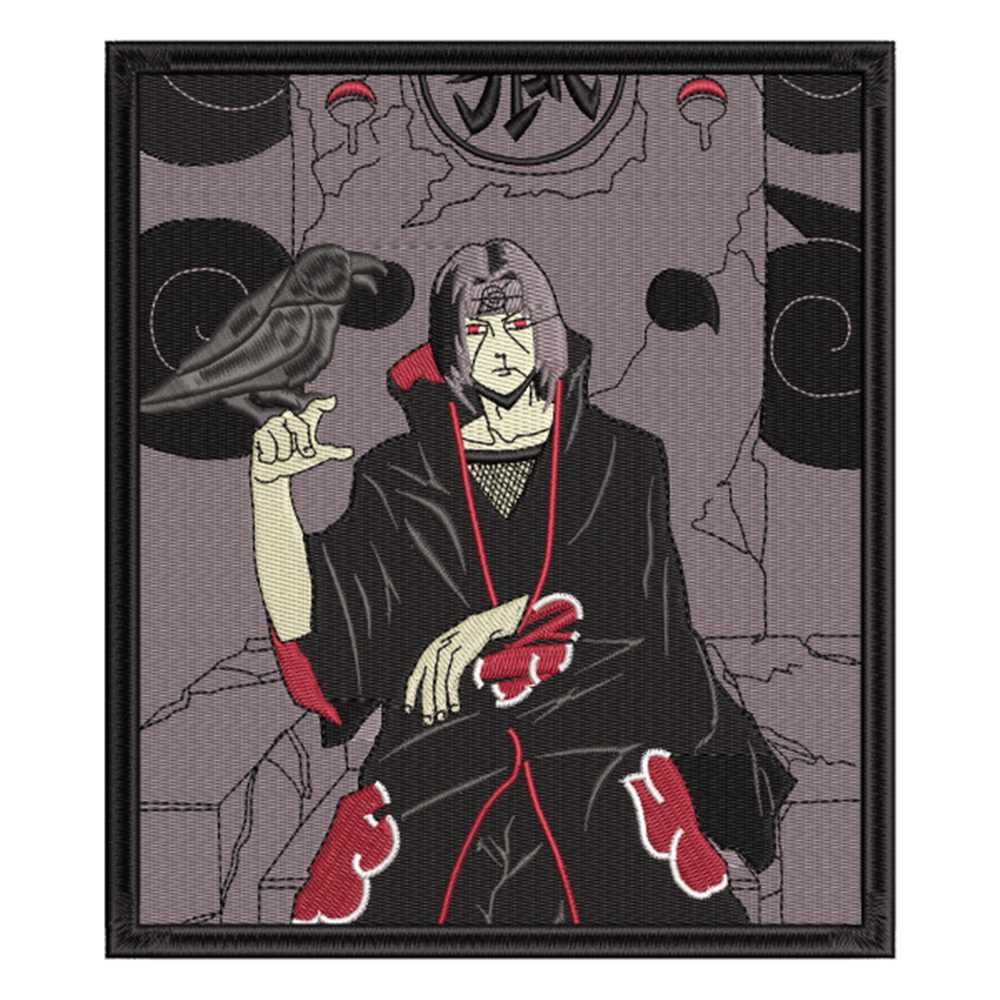 Itachi Uchiha Monster Embroidery Design Download File - Inspire Uplift